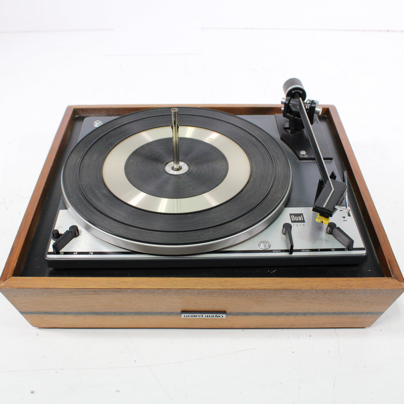 Dual 1215 3-Speed Idler-Drive Turntable (1970) — SpenCertified