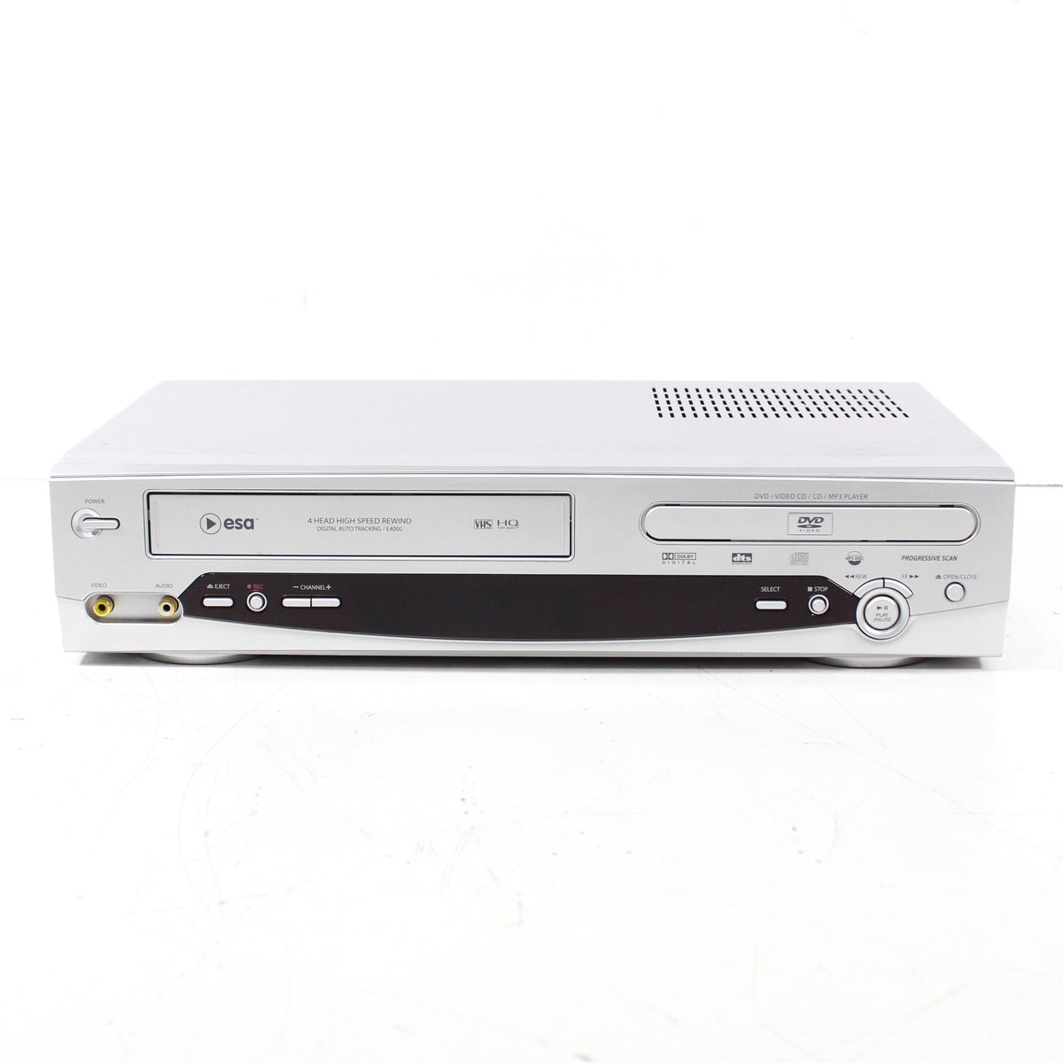 ESA E4000 VCR DVD Combo Player with High-Speed Rewind VHS (2004 ...