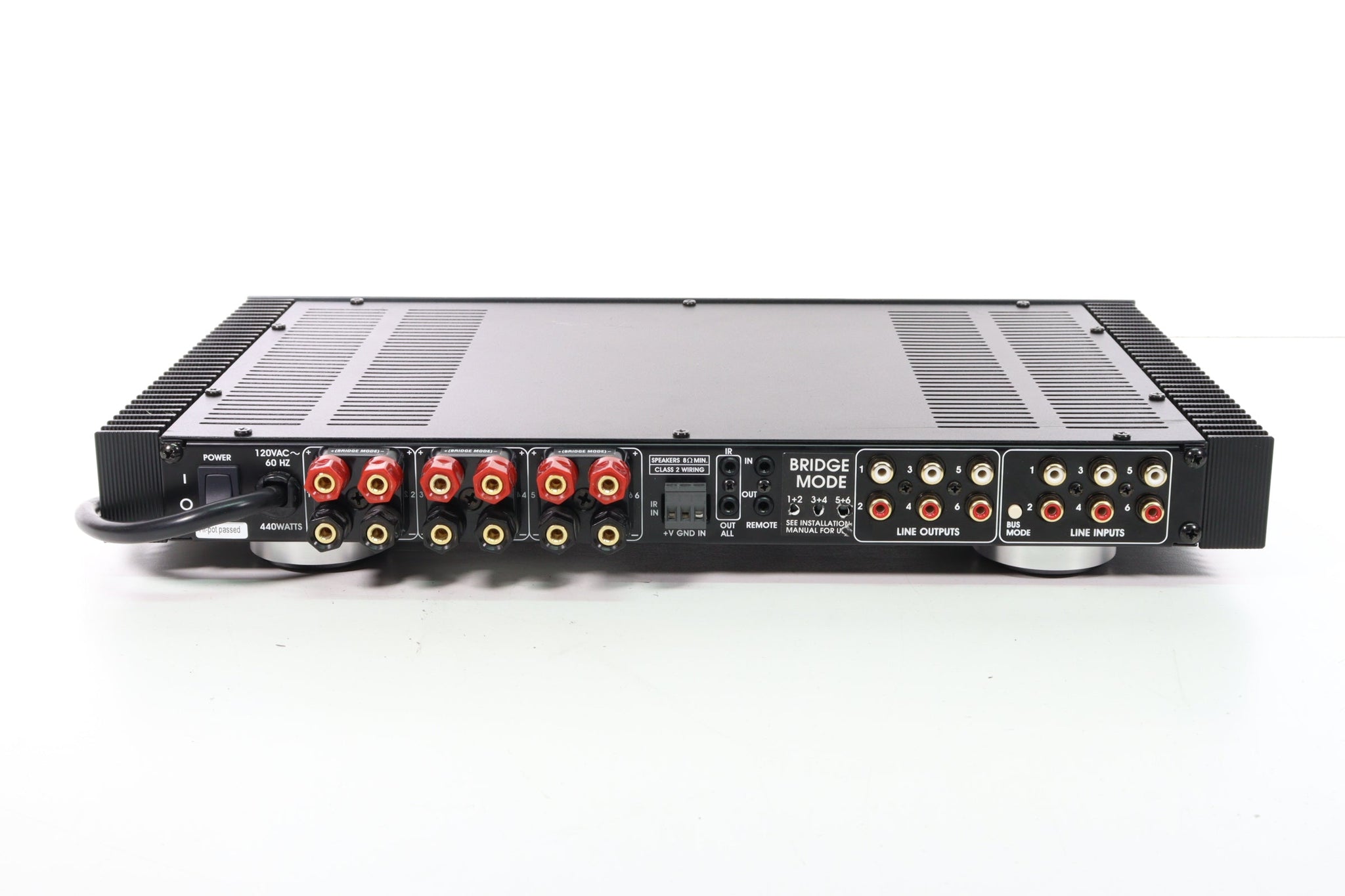 Elan A6 Power Amplifier 6 Channel Home Theater Zone Power Amplifier