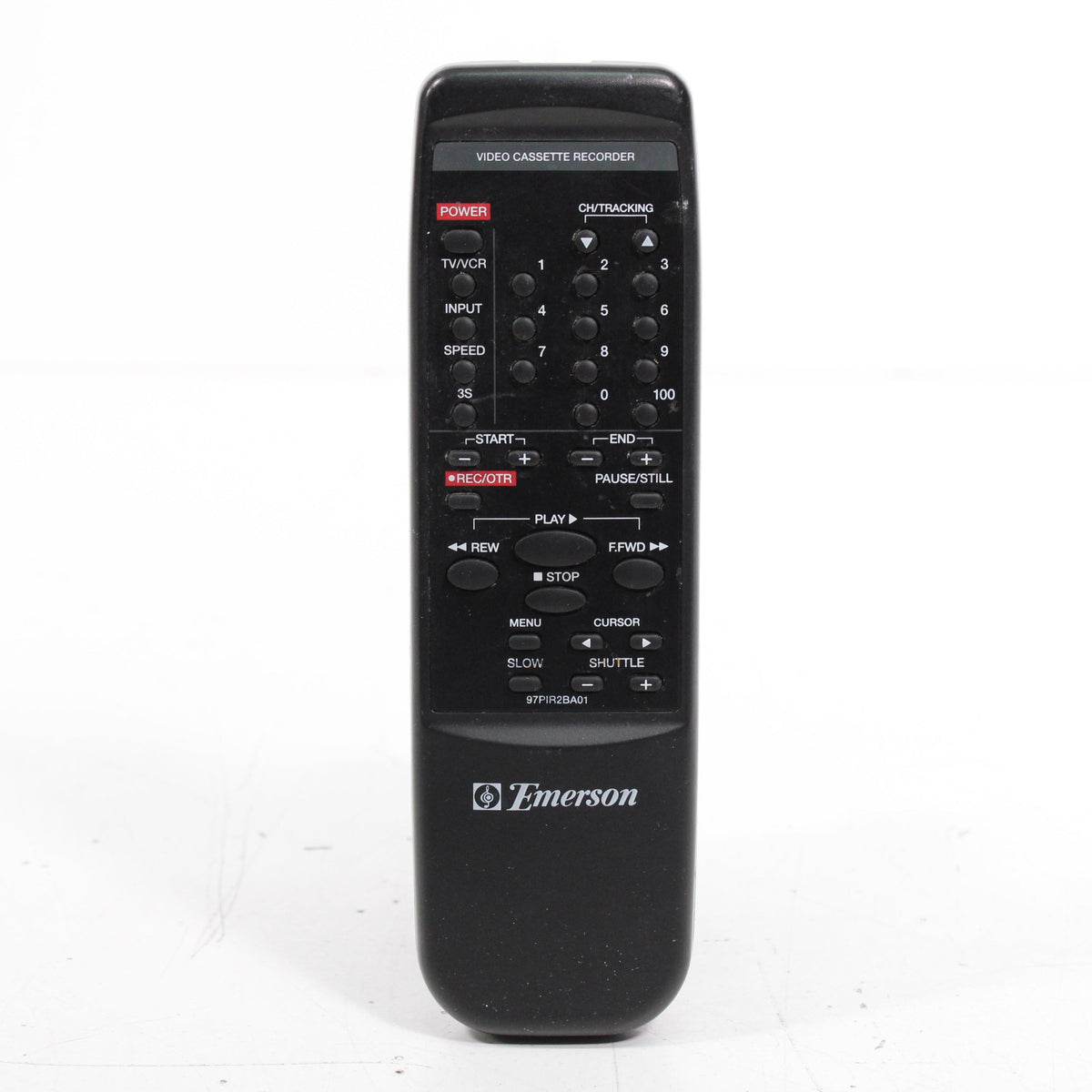Emerson 97PIR2BA01 Remote Control for VCR VR4250 VR4450 — SpenCertified