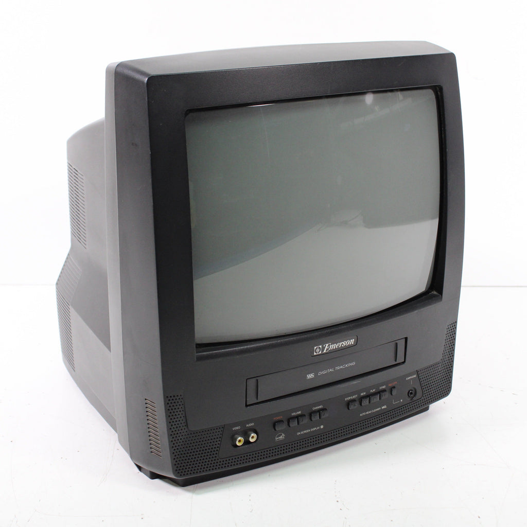 Emerson EWC1302 13" Retro CRT TV VCR Combo VHS Player (2002)