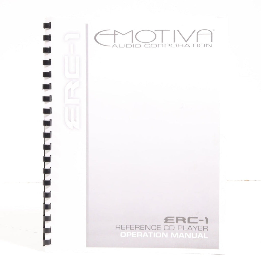 Emotiva ERC-1 Remote Control for CD Player ERC-1