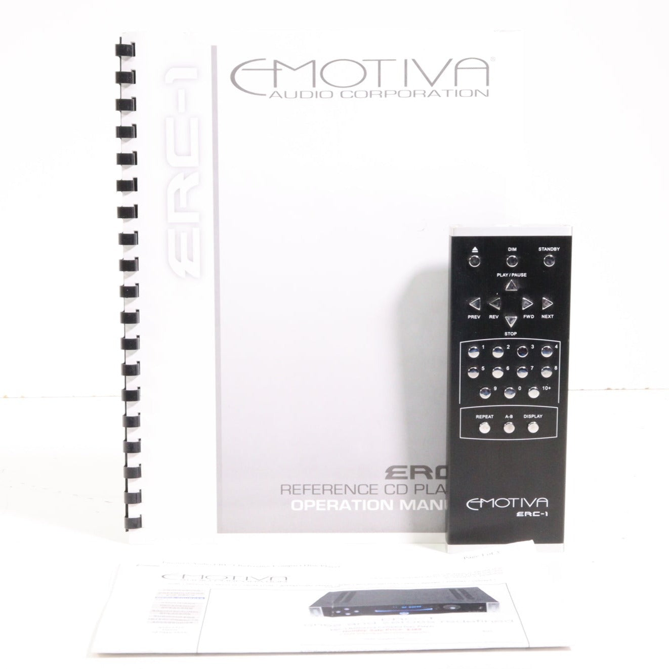 Emotiva ERC-1 Remote Control for CD Player ERC-1