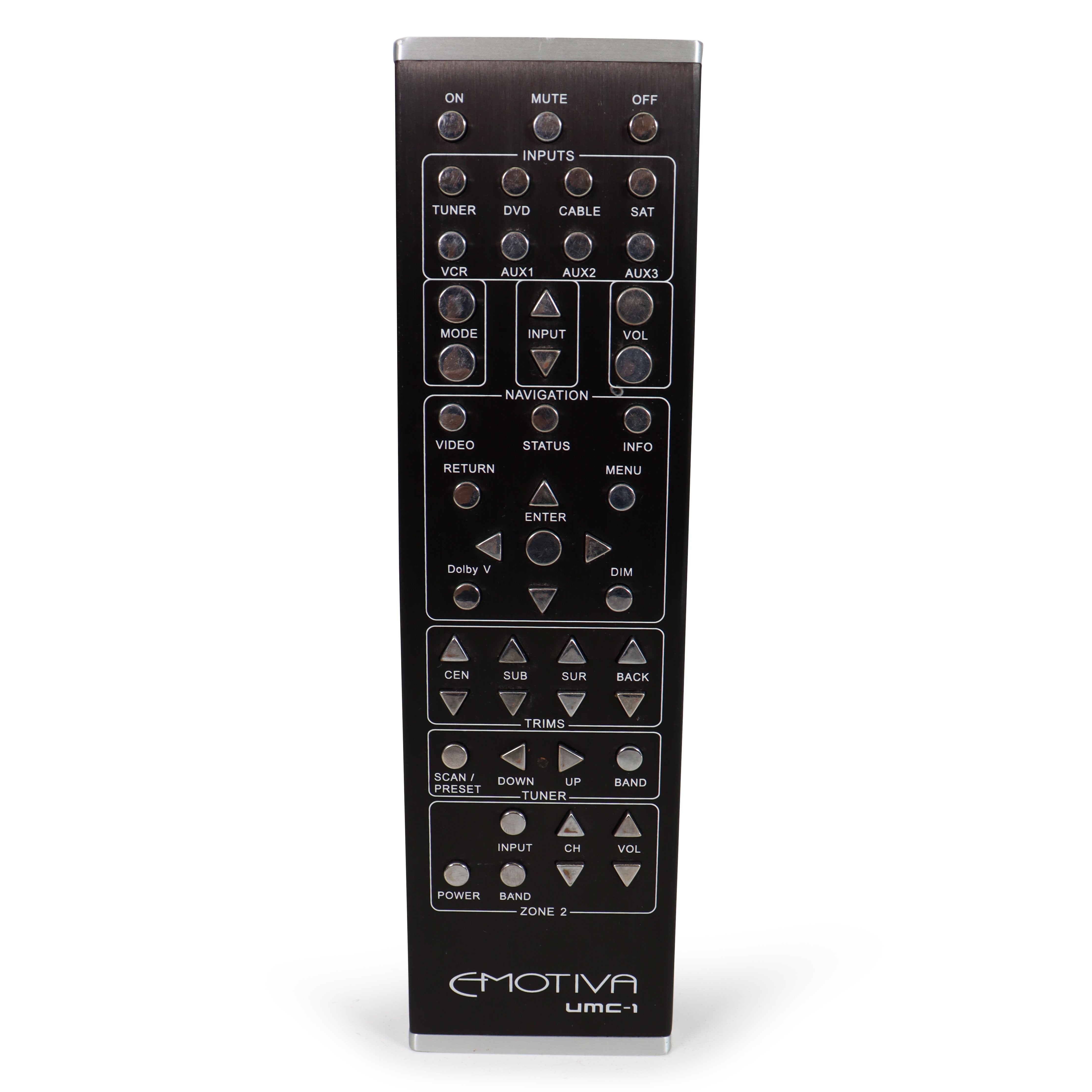 Emotiva UMC-1 Remote Control for Preamp Preamplifier Processor UMC-1