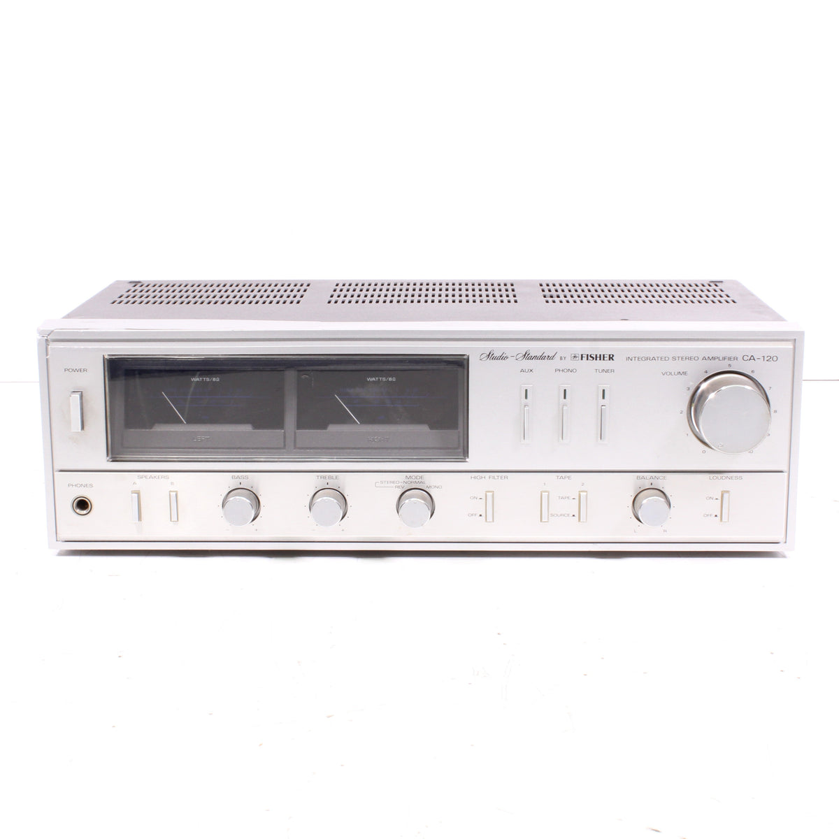 Fisher CA-120 Stereo Integrated Amplifier with Phono (1980-81 ...