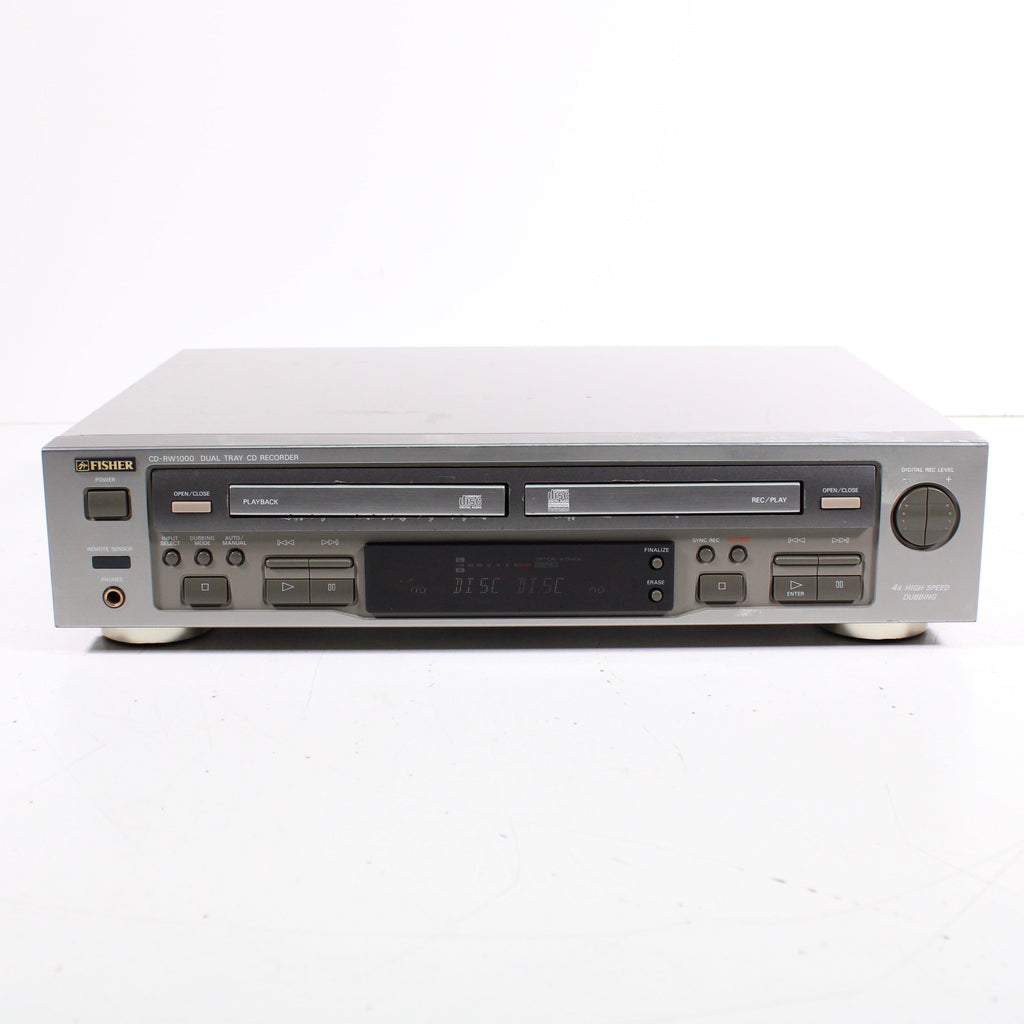 Fisher CD-RW1000 Dual Tray CD Recorder