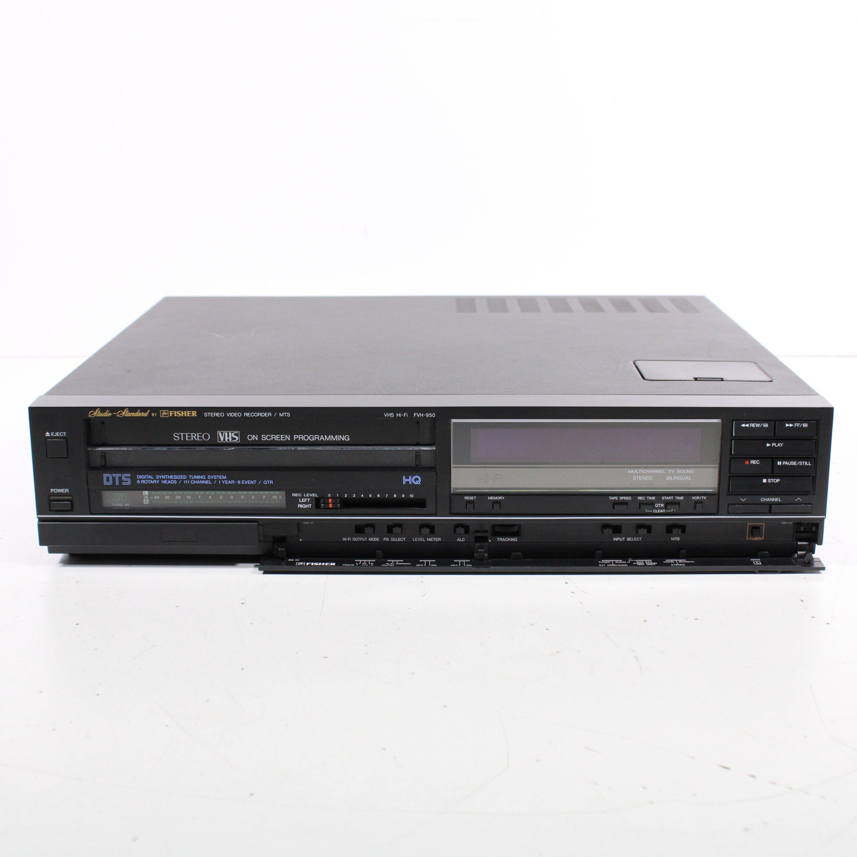 Fisher FVH-950 Studio Standard Stereo Video Recorder VHS Player Record ...