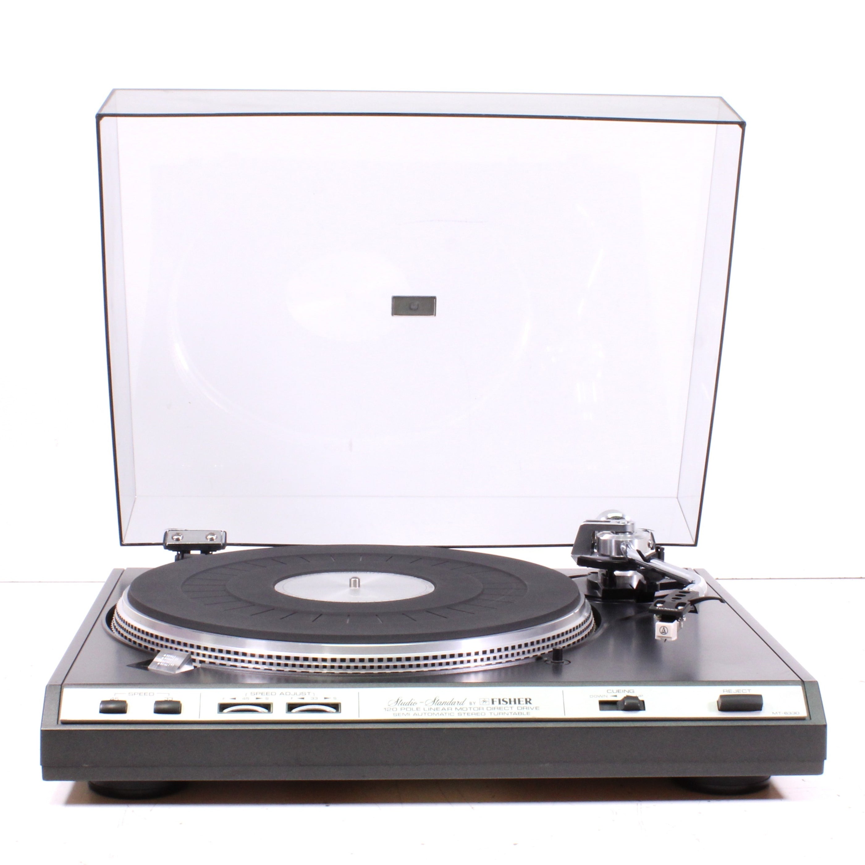 Fisher MT-6330 2-Speed Linear Motor Direct-Drive Turntable — SpenCertified