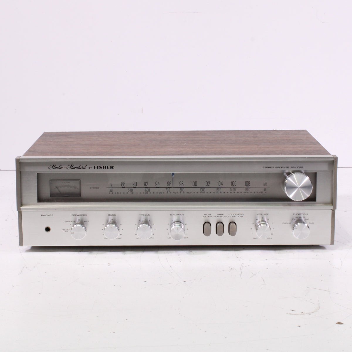 Fisher RS‑1022 Vintage AM/FM Receiver Studio Standard (1977–1979 ...