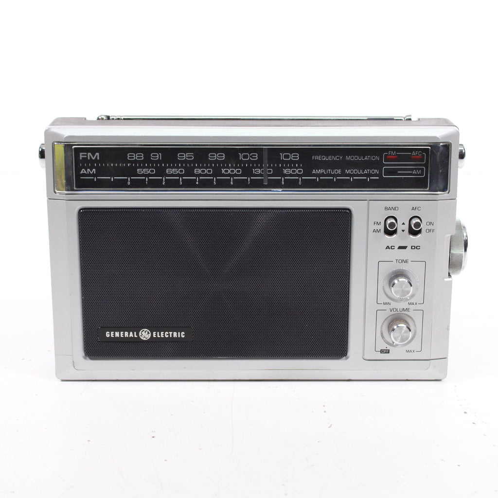 GE General Electric 7-2850A Vintage Portable AM FM Radio