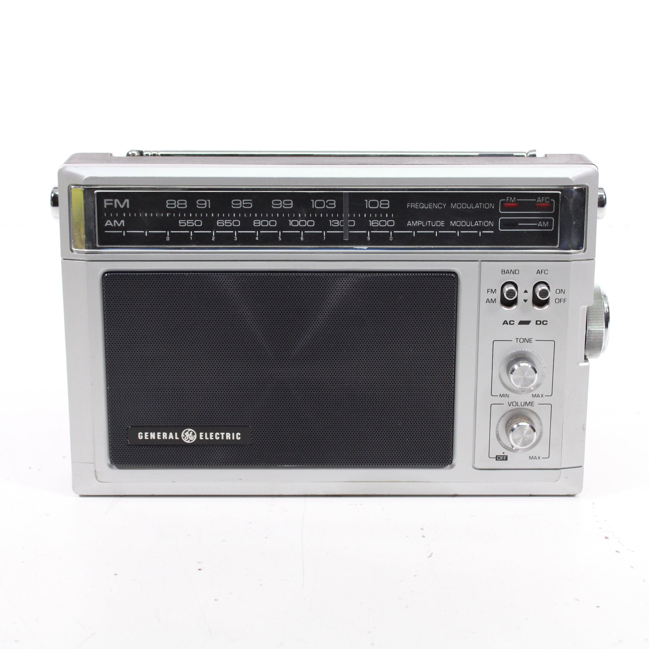 GE General Electric 7-2850A Vintage Portable AM FM Radio — SpenCertified