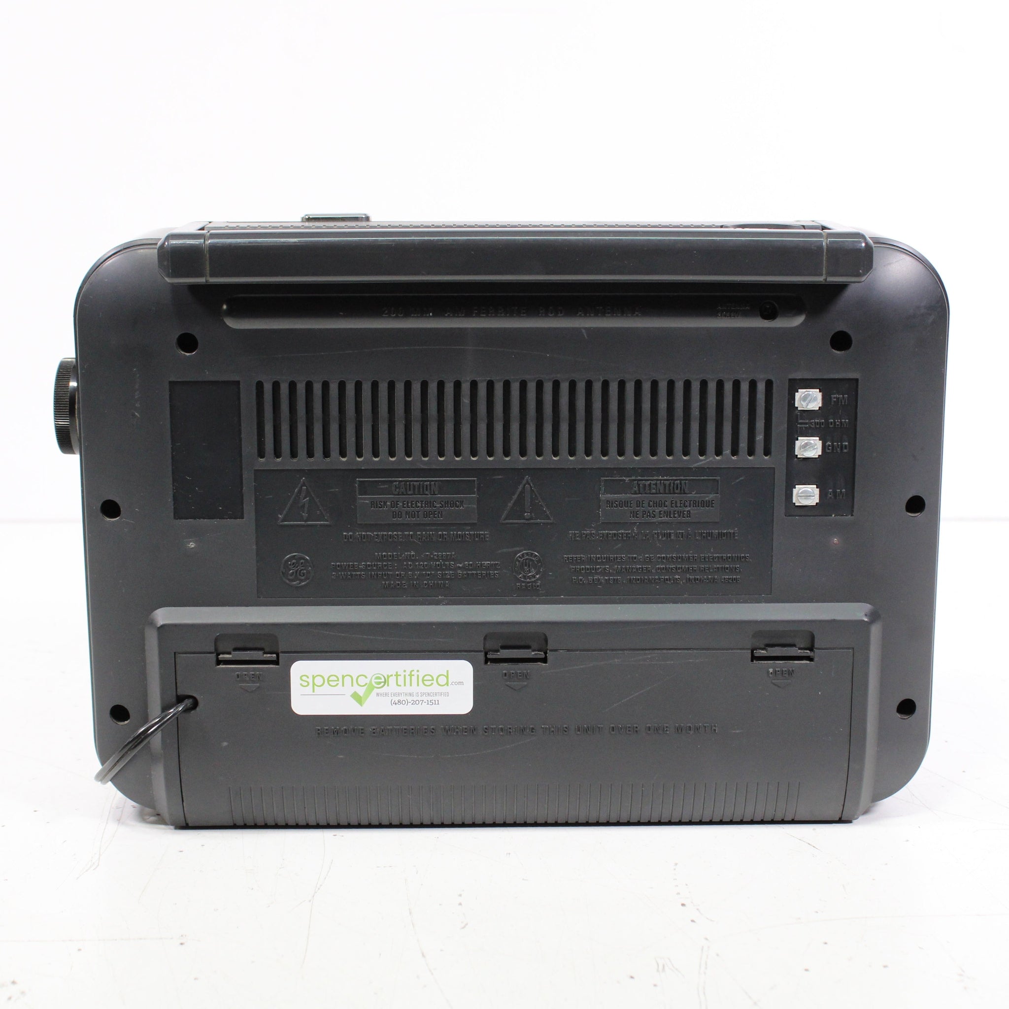 GE General Electric 7-2887A Superadio AM FM Long Range High Performanc