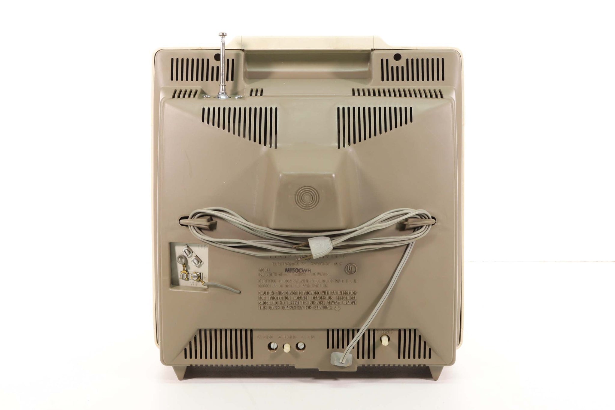 GE General Electric M150CWH Vintage CRT TV Retro Gaming Television (Ha