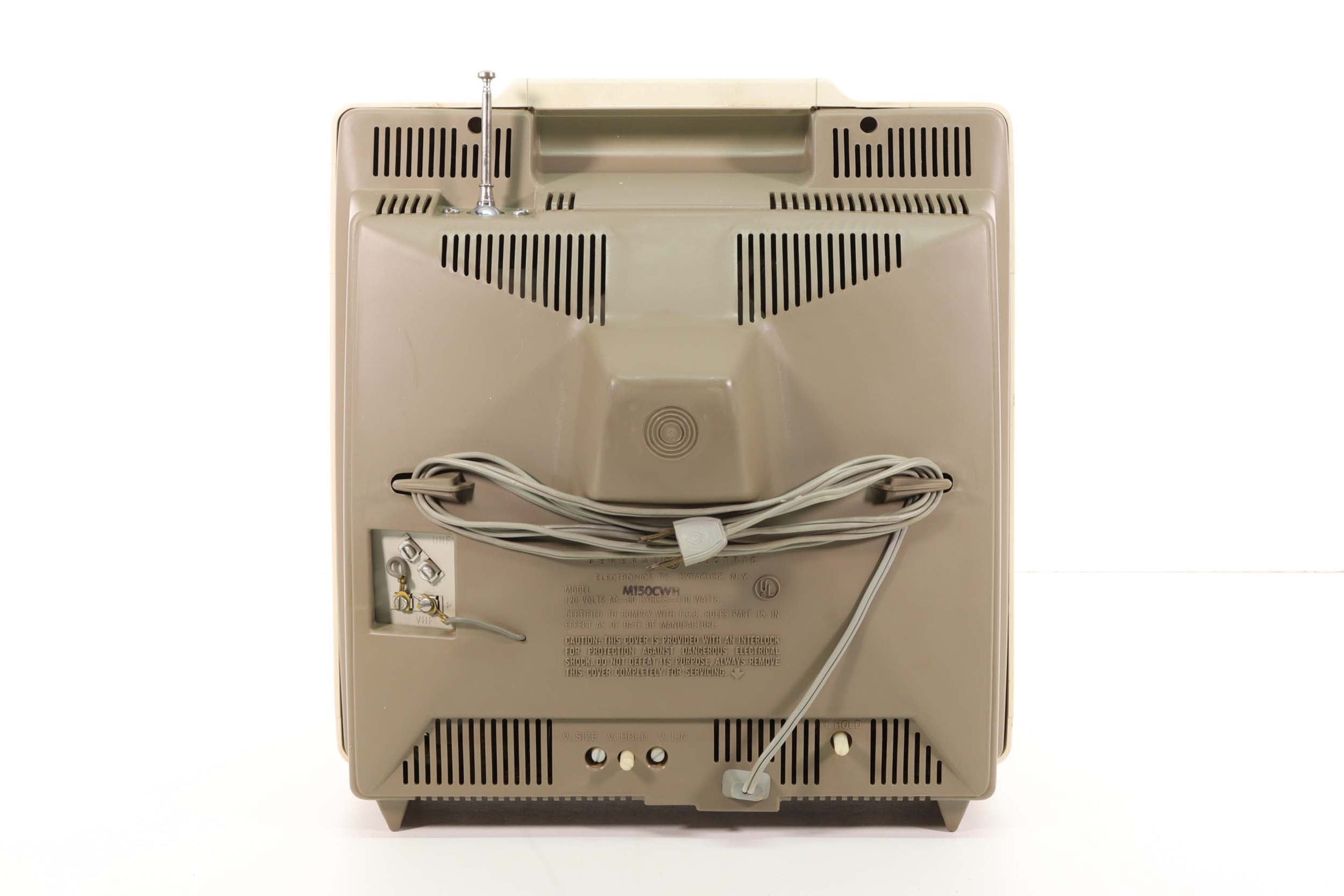 GE General Electric M150CWH Vintage CRT TV Retro Gaming Television (Ha ...