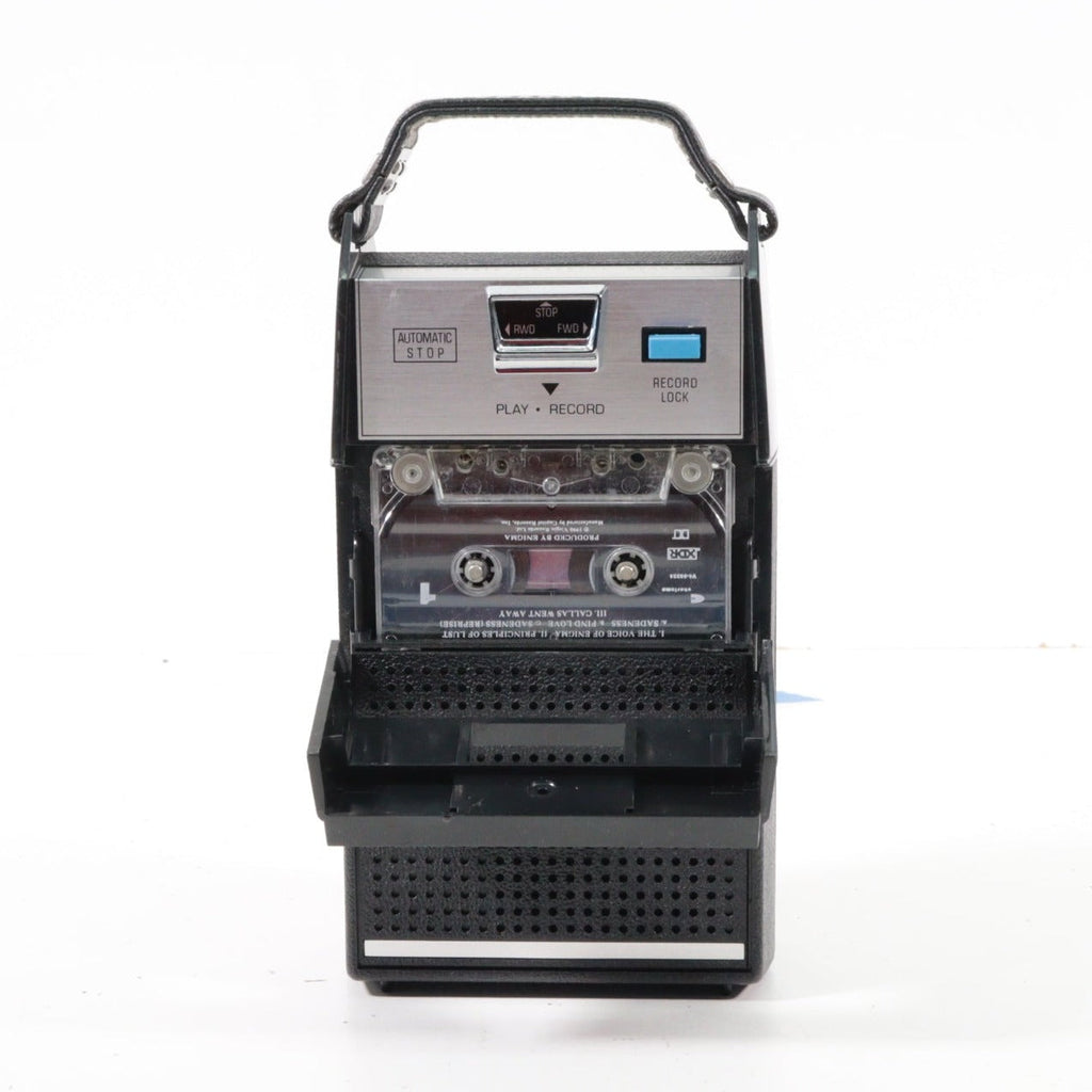GE General Electric M8430A Portable Solid State Cassette Recorder