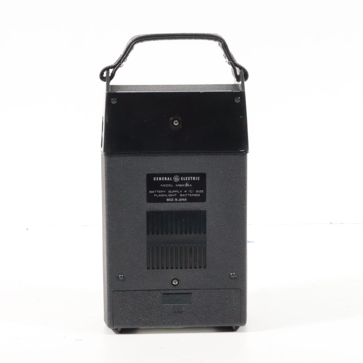 GE General Electric M8430A Portable Solid State Cassette Recorder
