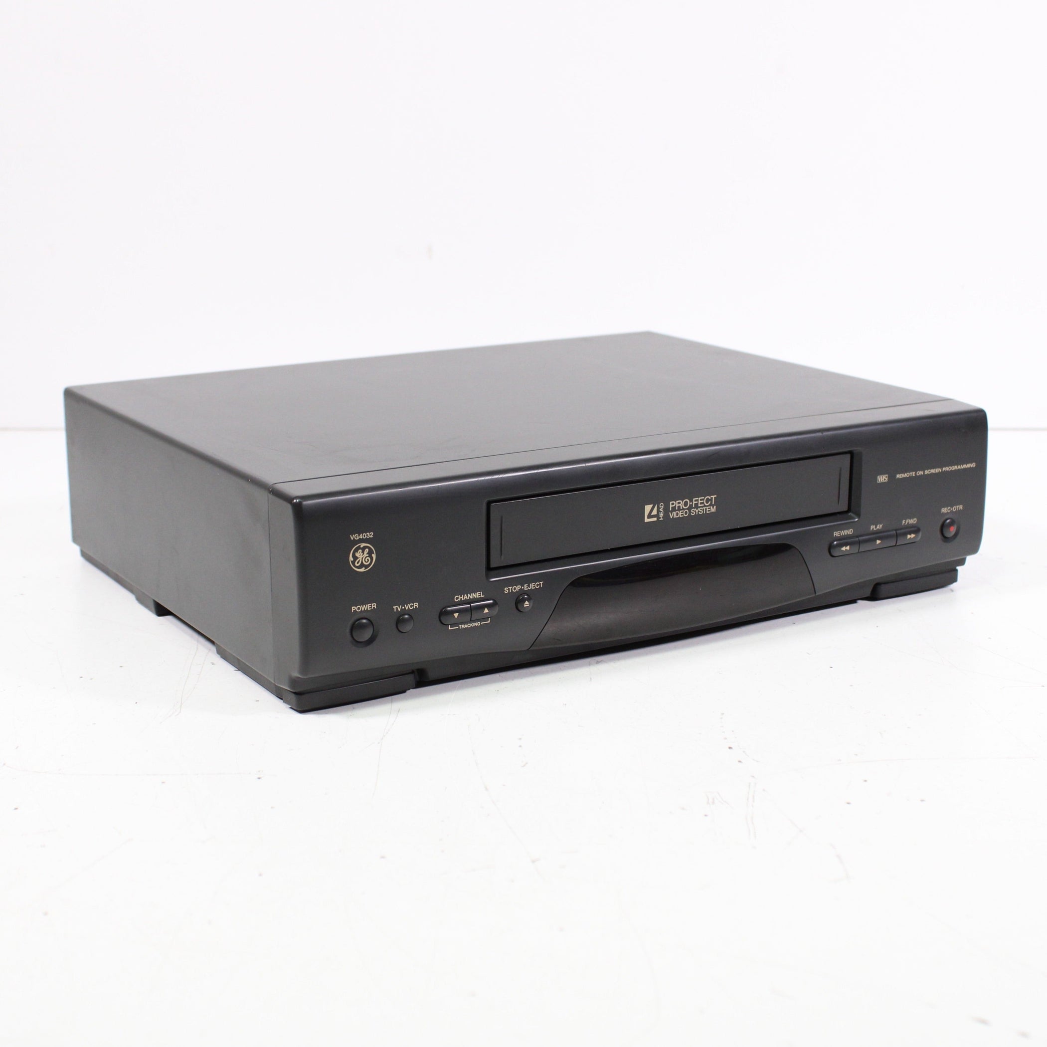 GE General Electric VG4032 4-Head VCR VHS Player Recorder — SpenCertified