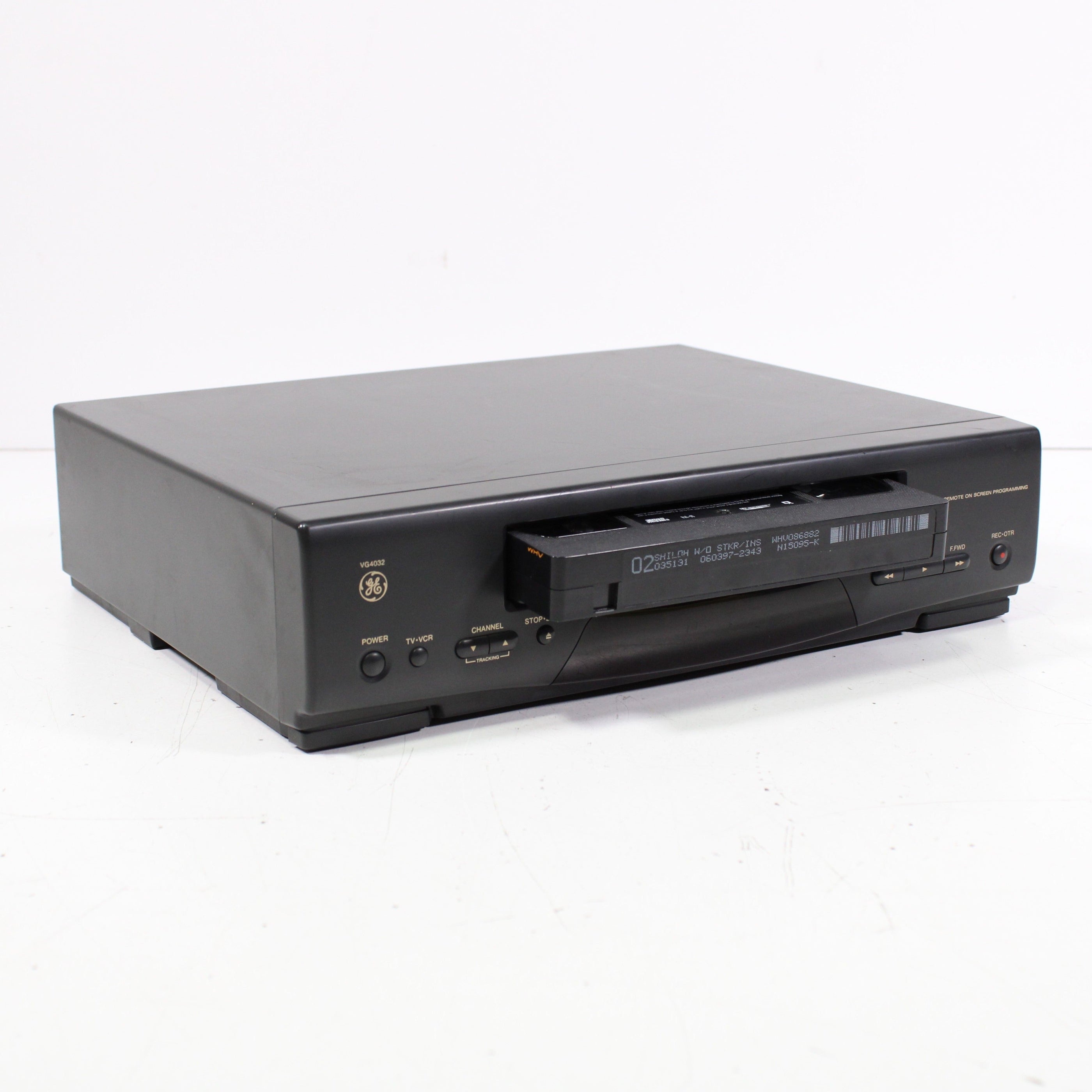 GE General Electric VG4032 4-Head VCR VHS Player Recorder — SpenCertified