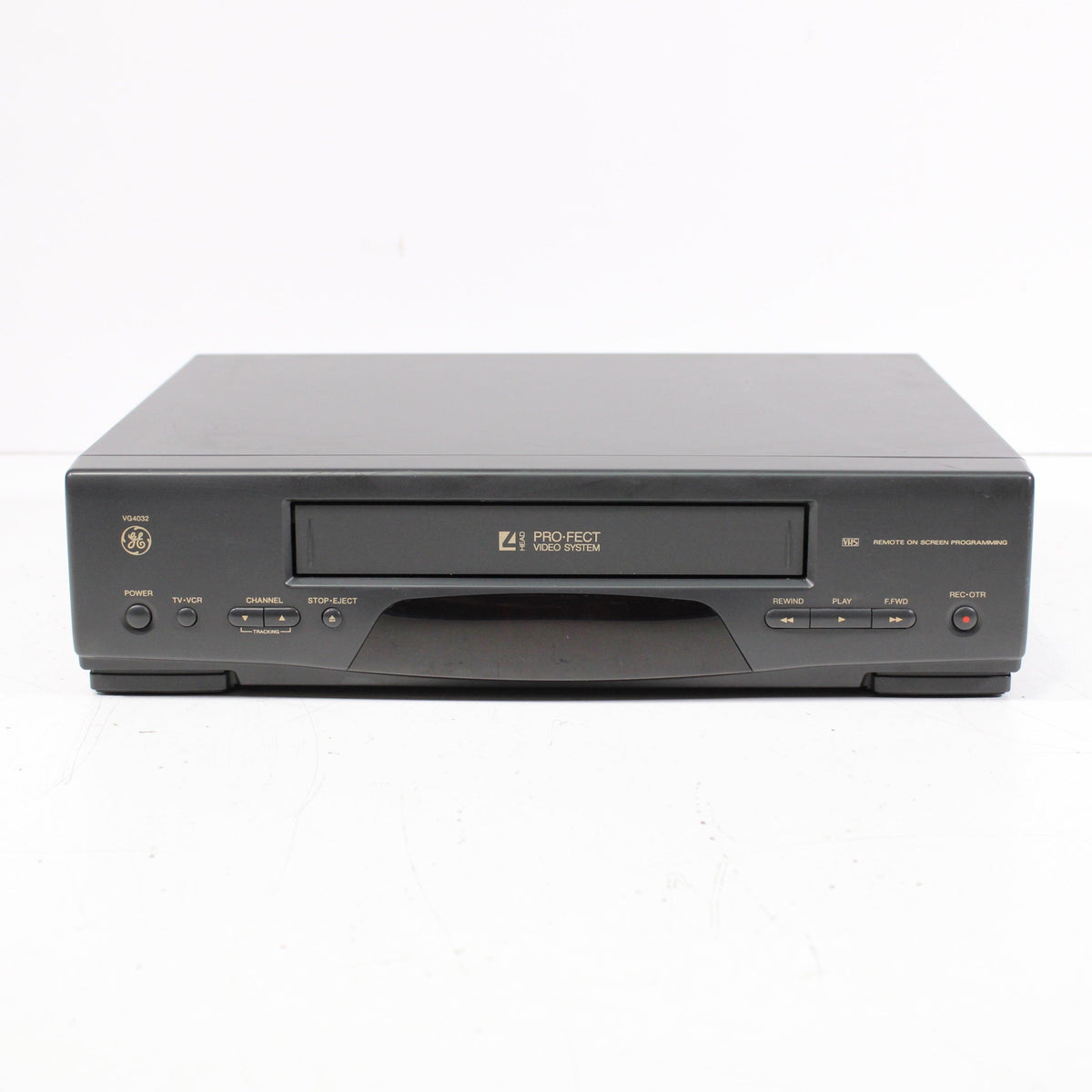 GE General Electric VG4032 4-Head VCR VHS Player Recorder — SpenCertified