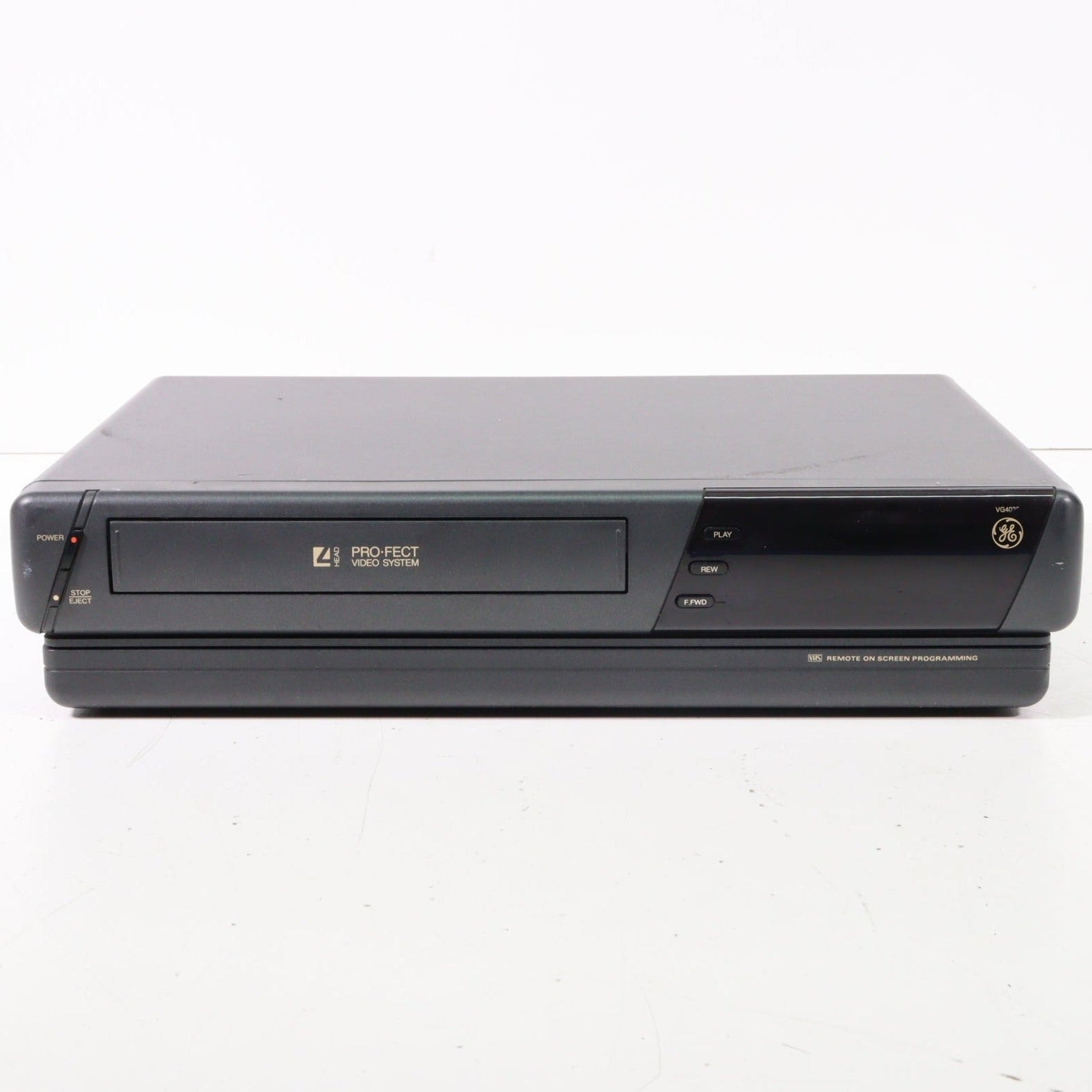 GE General Electric VG4036 4-Head VCR VHS Player Recorder Pro-Fect Vid ...