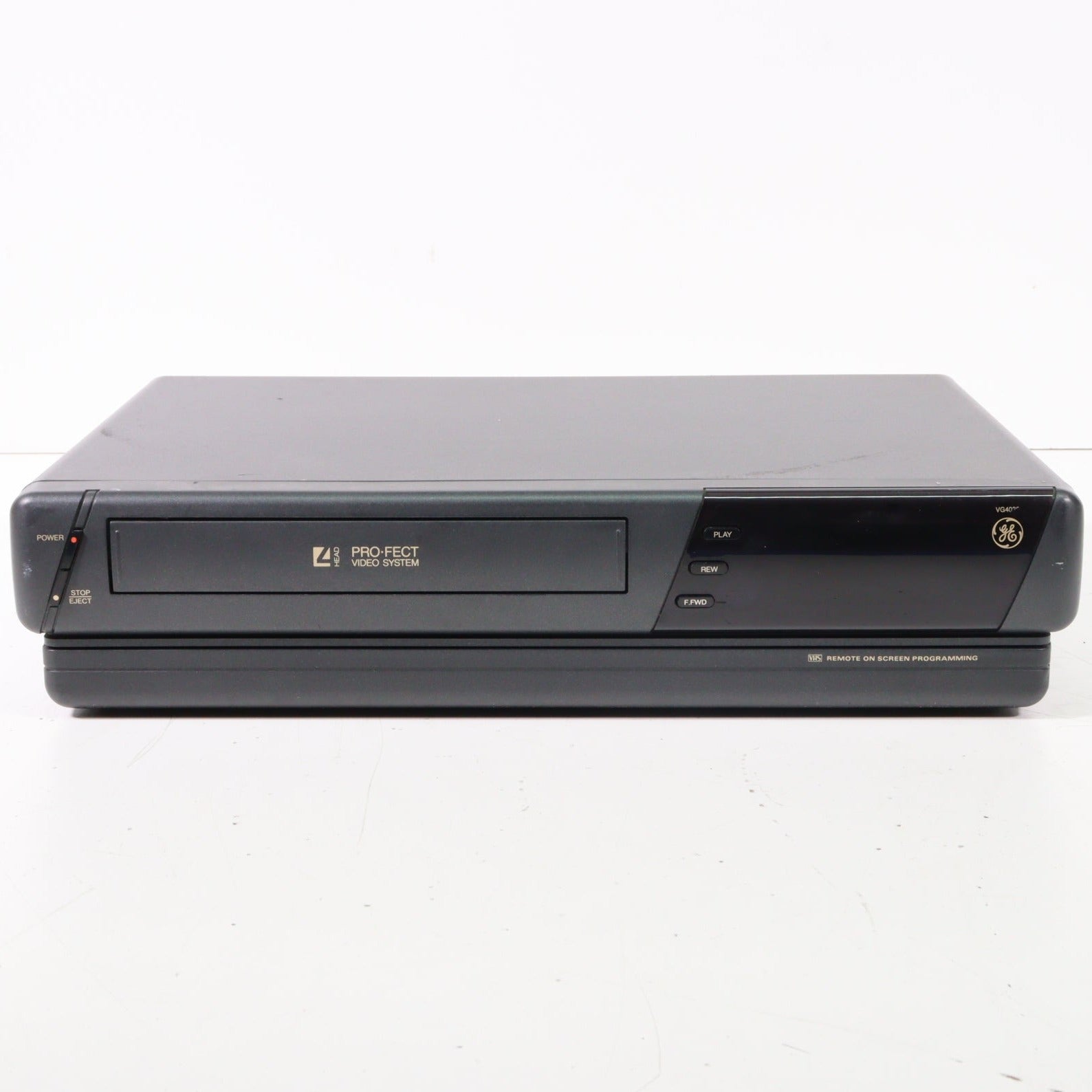 GE General Electric VG4036 4-Head VCR VHS Player Recorder Pro-Fect Vid
