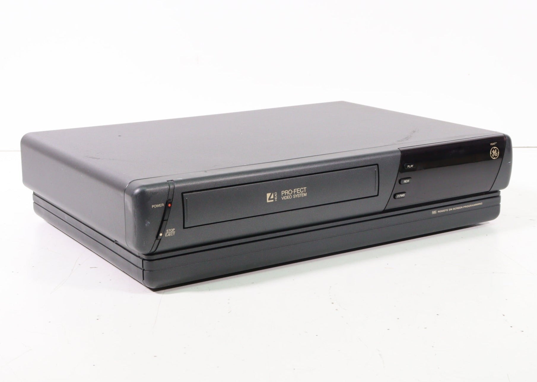 GE General Electric VG4036 4-Head VCR VHS Player Recorder Pro-Fect Vid
