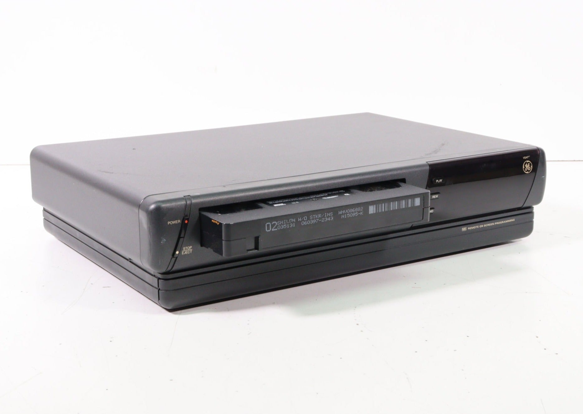 GE General Electric VG4036 4-Head VCR VHS Player Recorder Pro-Fect Vid
