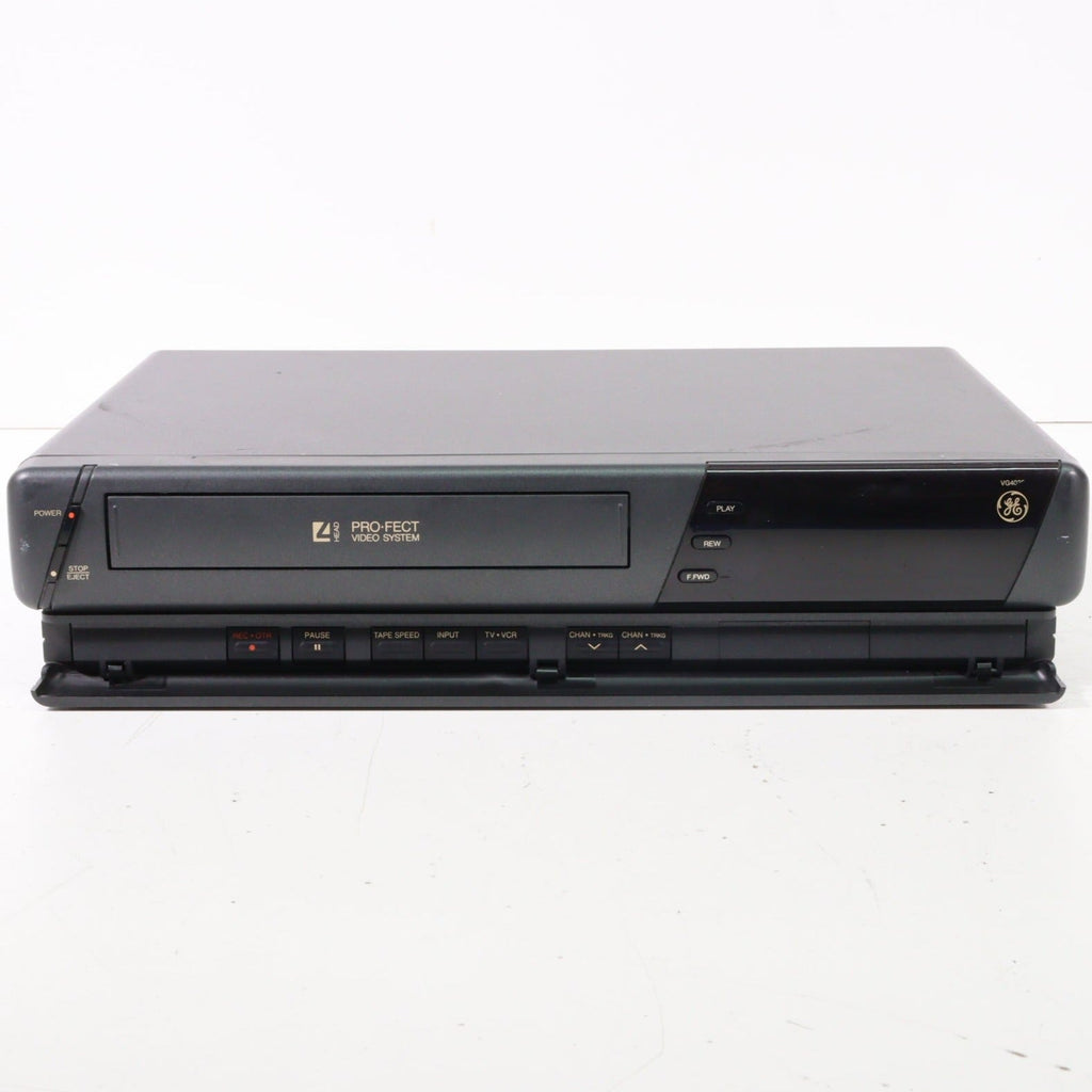 GE General Electric VG4036 4-Head VCR VHS Player Recorder Pro-Fect Vid