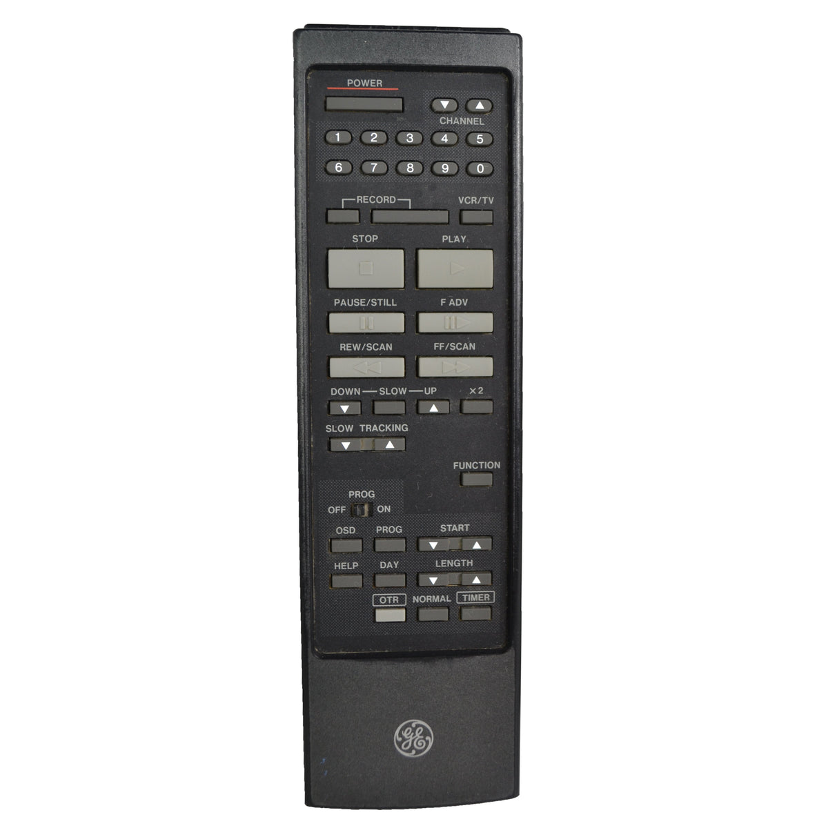 GE VSQS0553 Remote Control for VCR 97715 — SpenCertified