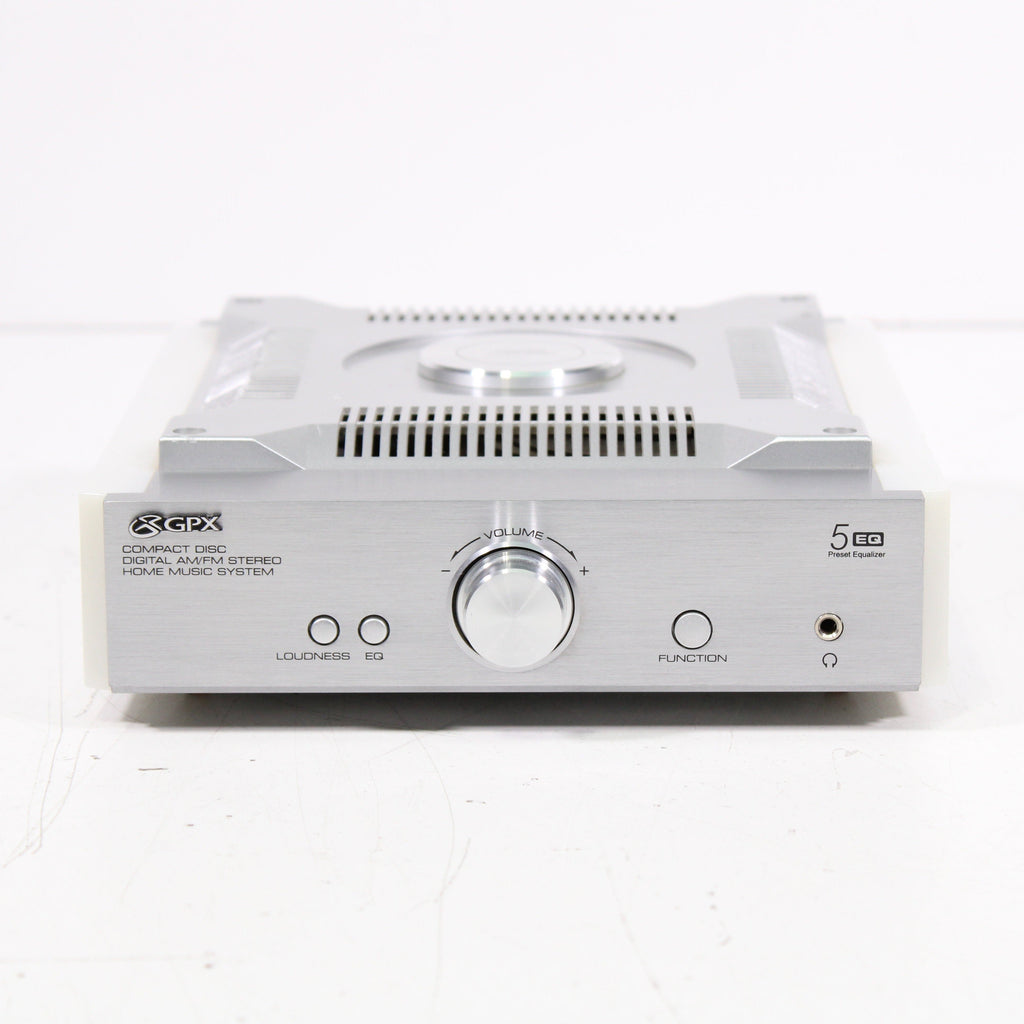 GPX Compact CD Digital AM FM Stereo Home Music System Power Amplifier