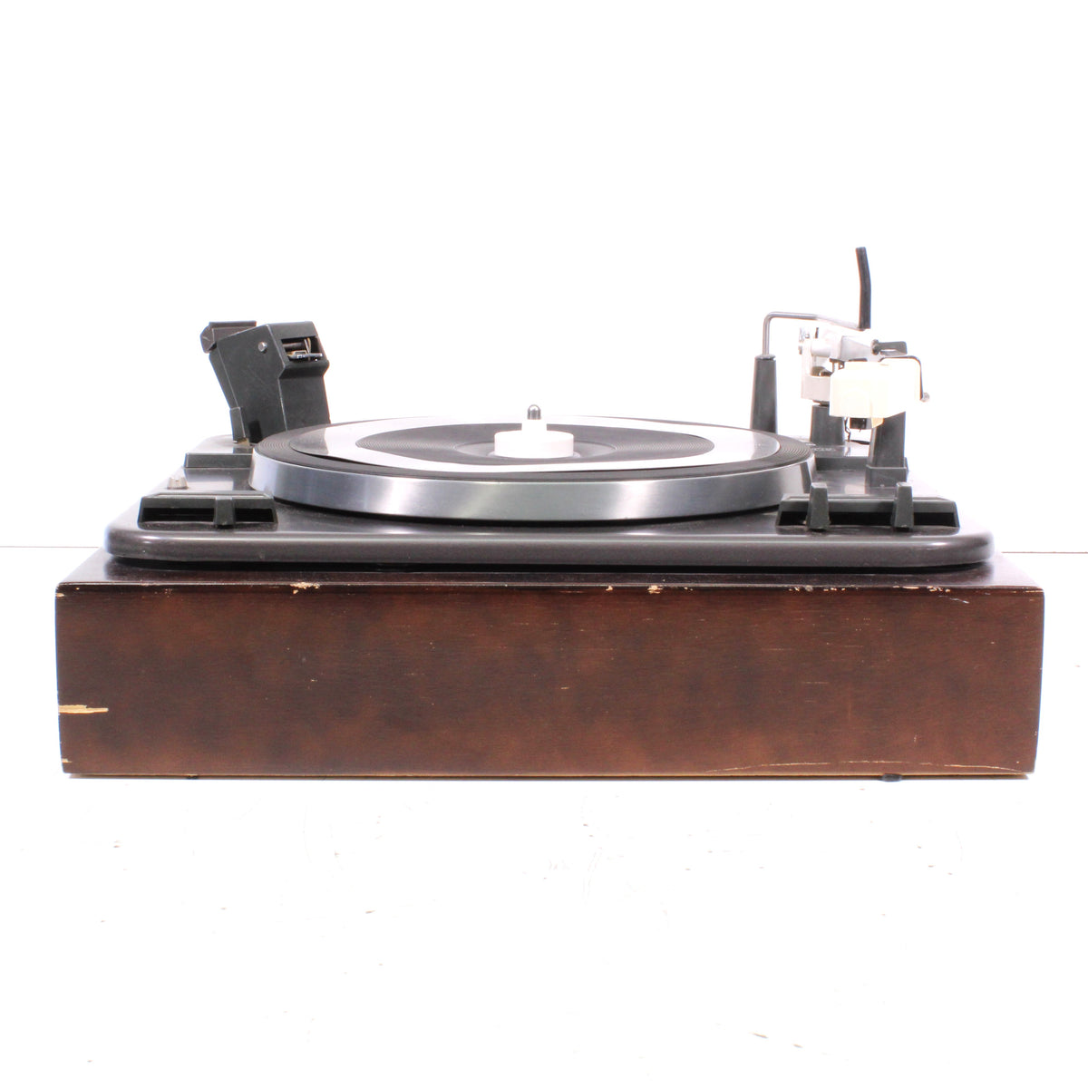Garrard Type A II Vintage 4-Speed Automatic Turntable Heavy Wood Base ...