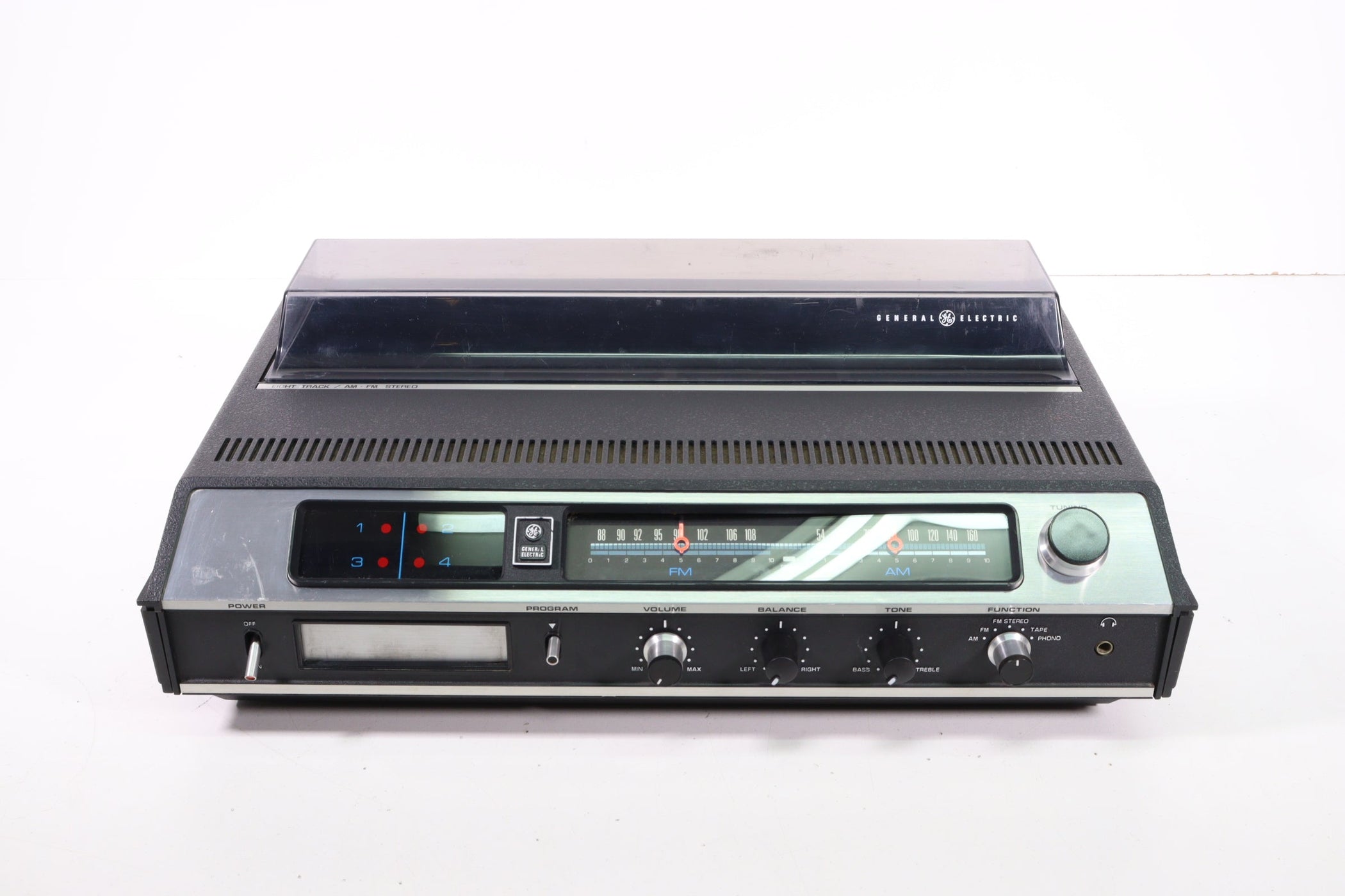 General Electric 8 Track Player AM FM Stereo — SpenCertified
