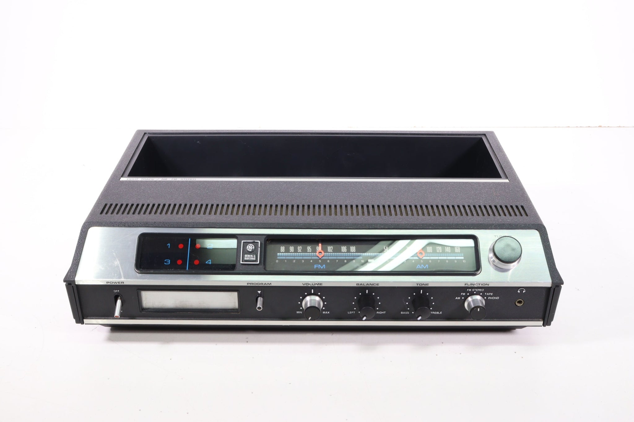 General Electric 8 Track Player AM FM Stereo