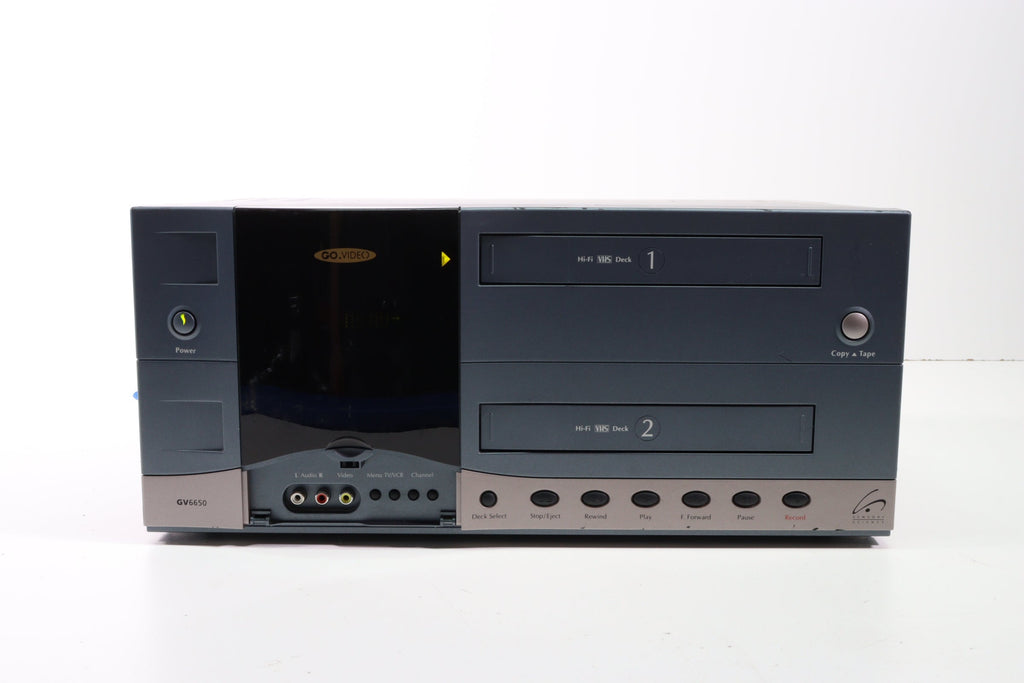 Dual Deck VCR / VHS Players for Sale