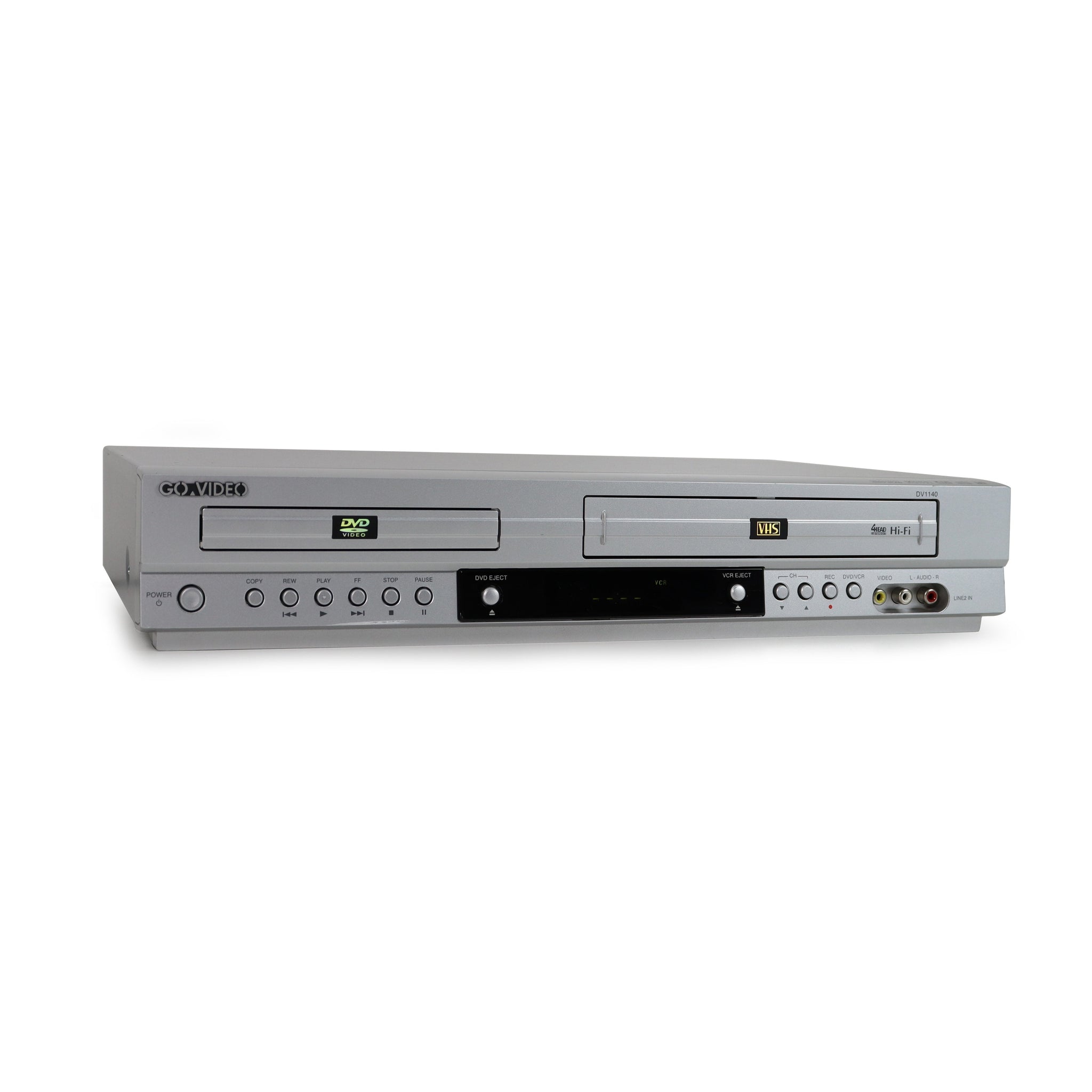 GoVideo DV1140 DVD VCR Combo Player — SpenCertified