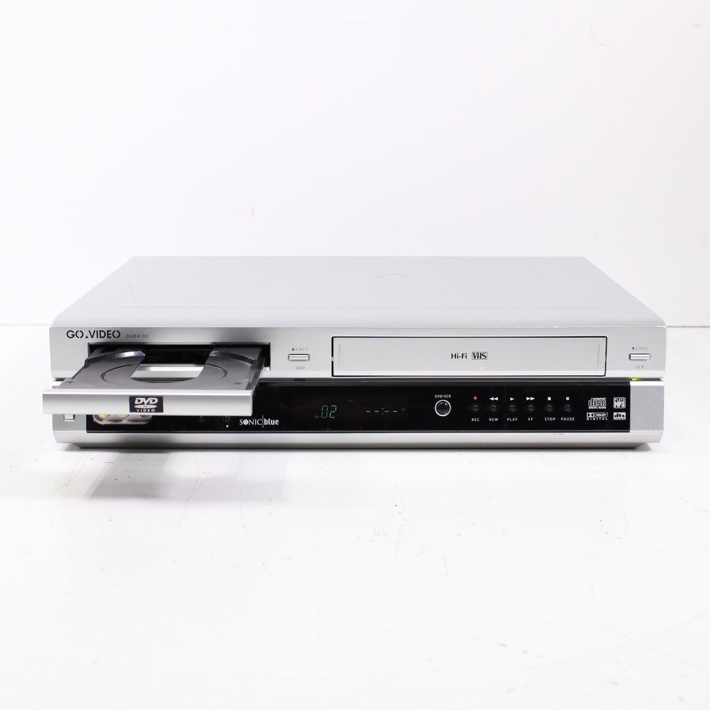 GoVideo DVR4100 DVD VCR Combo Player Sonic Blue (2002)