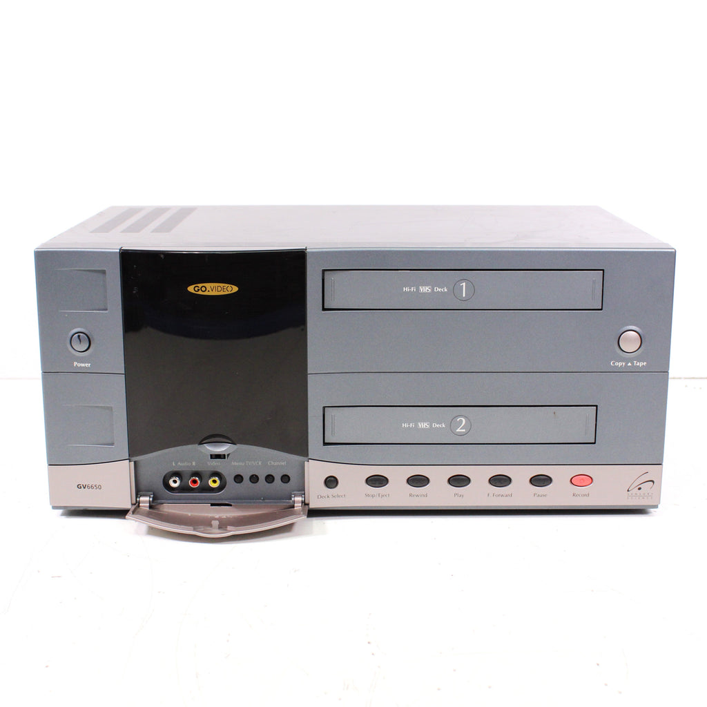 Dual Deck VCR / VHS Players for Sale — SpenCertified
