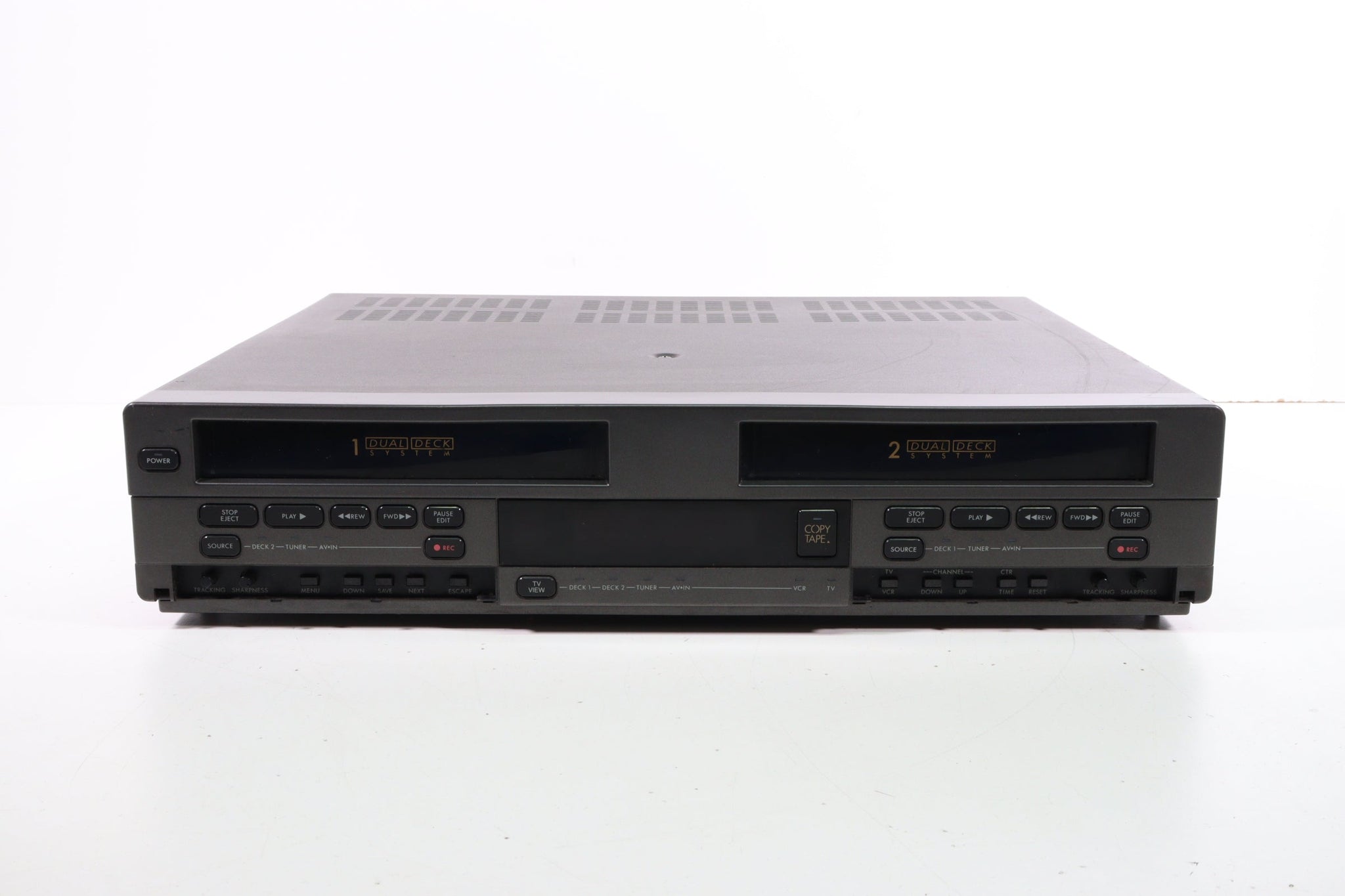 Dual Deck VCR / VHS Players for Sale — SpenCertified