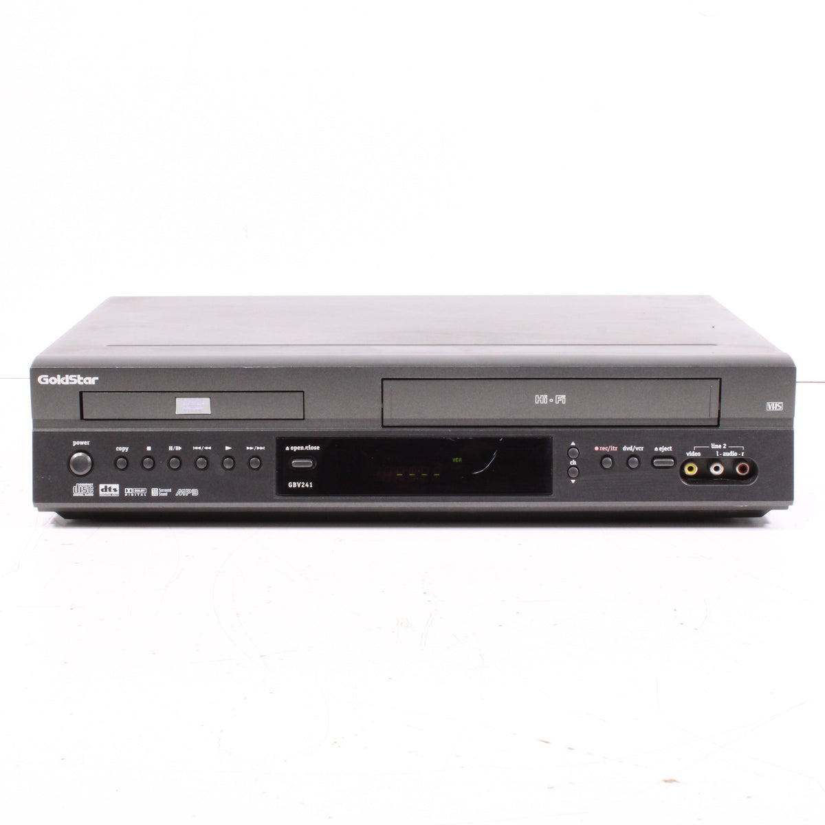 GoldStar GBV241 DVD VHS Combo Player with S-Video Output (2003 ...
