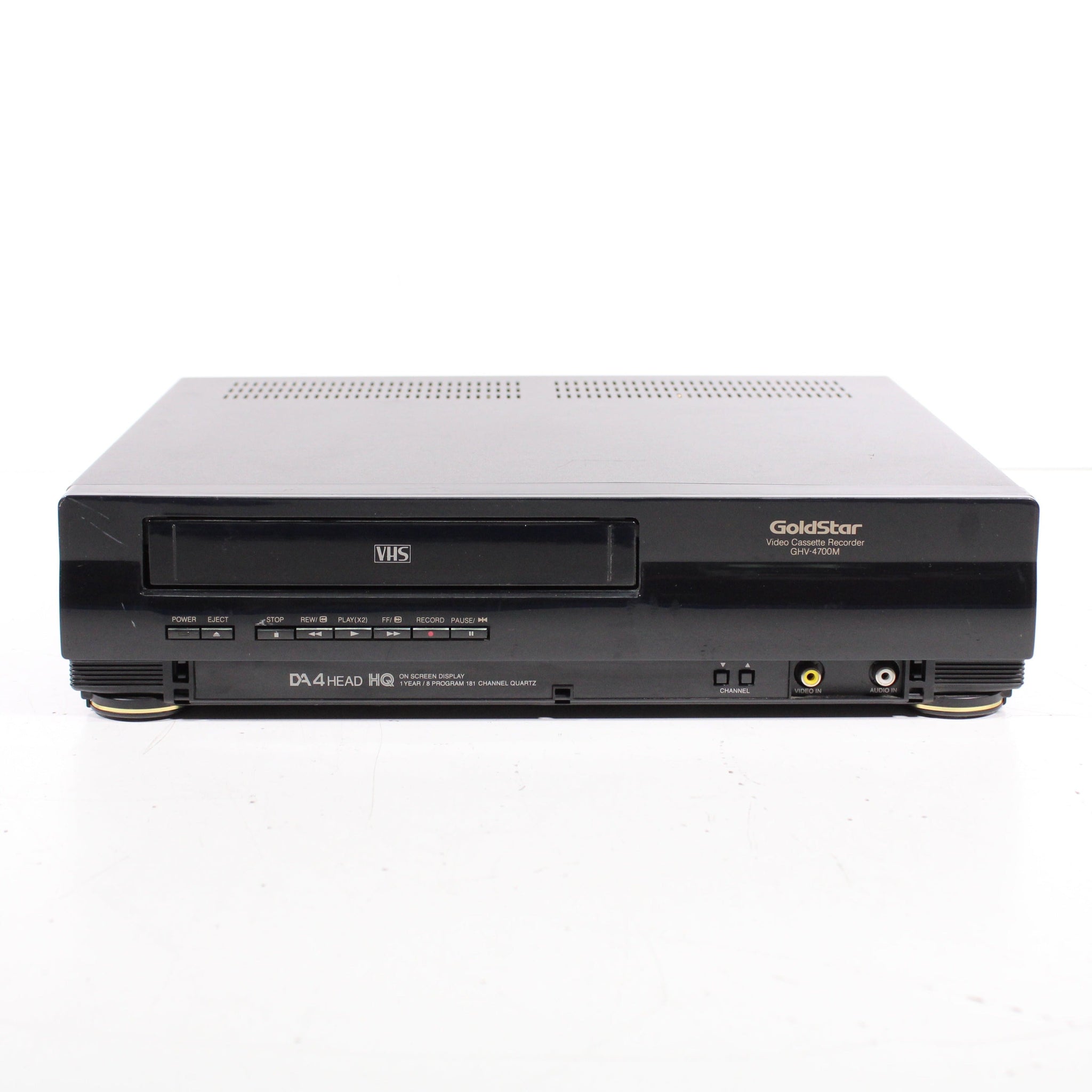 GoldStar GHV-4700M VCR Video Cassette Recorder