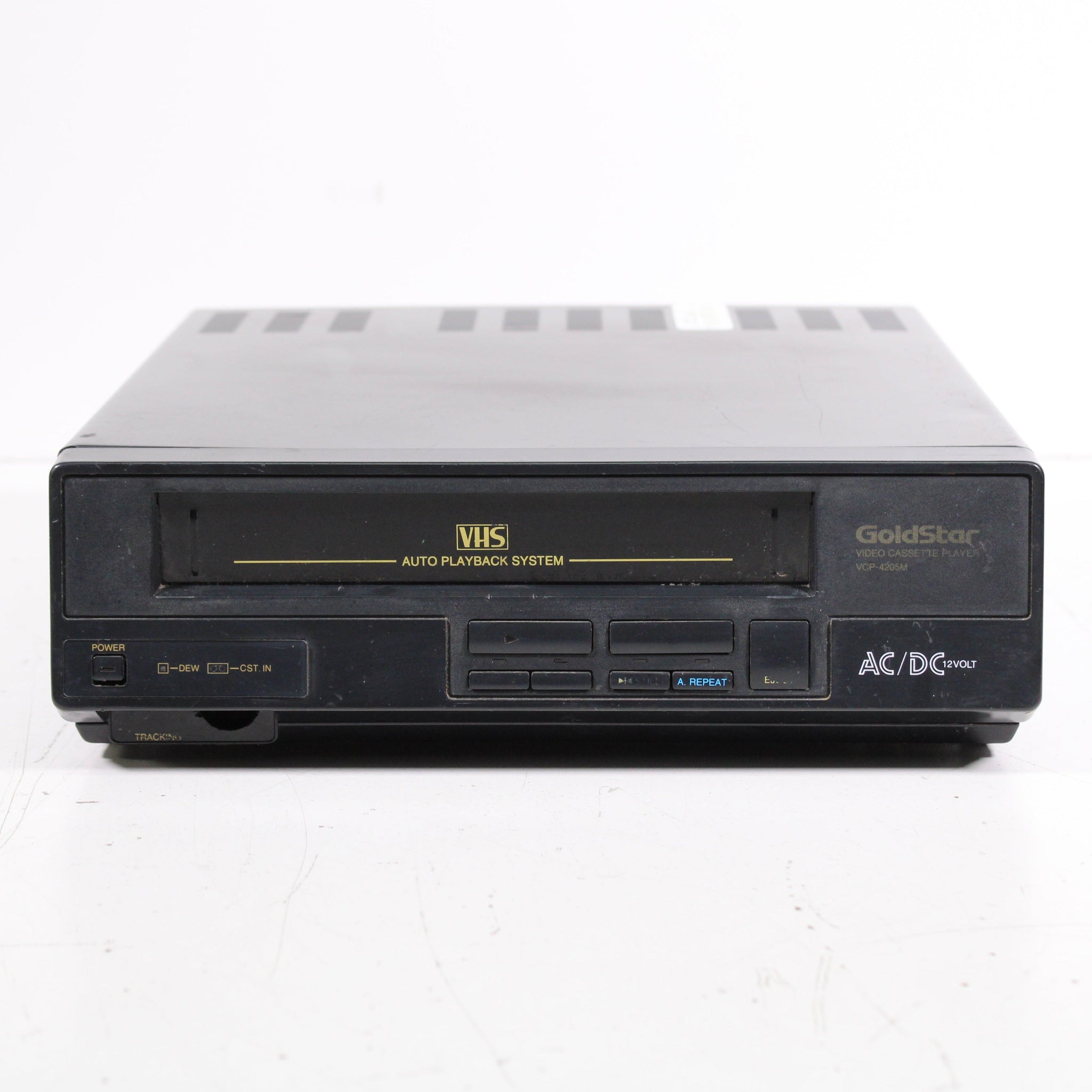 GoldStar VCP-4200M Compact VCR Video Cassette Recorder (1990)