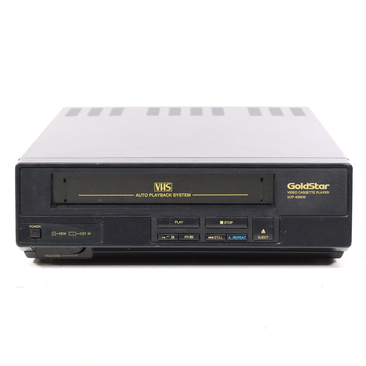 GoldStar VCP-4206M Compact VCR Video Cassette Recorder (1989 ...