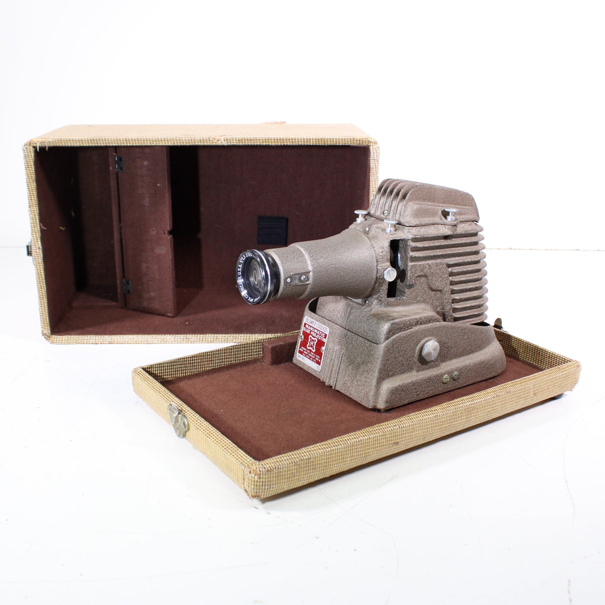 Golde 300-P-1042 Manumatic Blower Cooled Slide Projector in Case ...