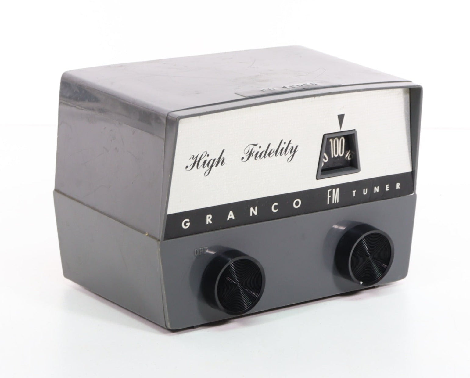 Granco T-300 FM Tuner High Fidelity 3 Tubes Vintage — SpenCertified