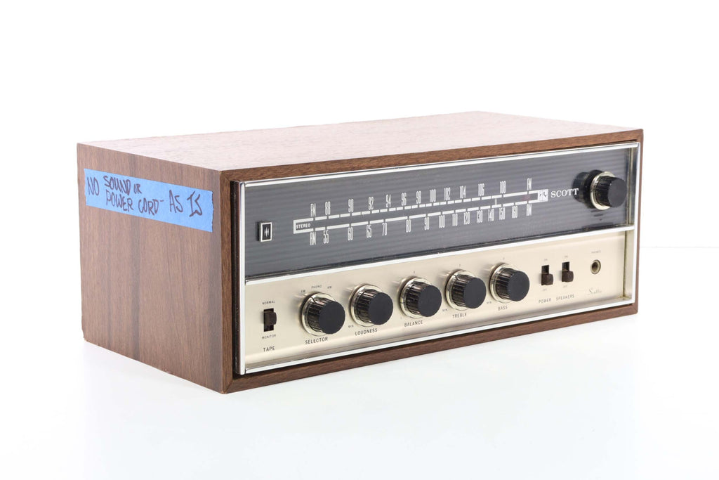 HH SCOTT Inc. 2550-W Scotty 1968 Stereo Tuner Receiver (As Is)