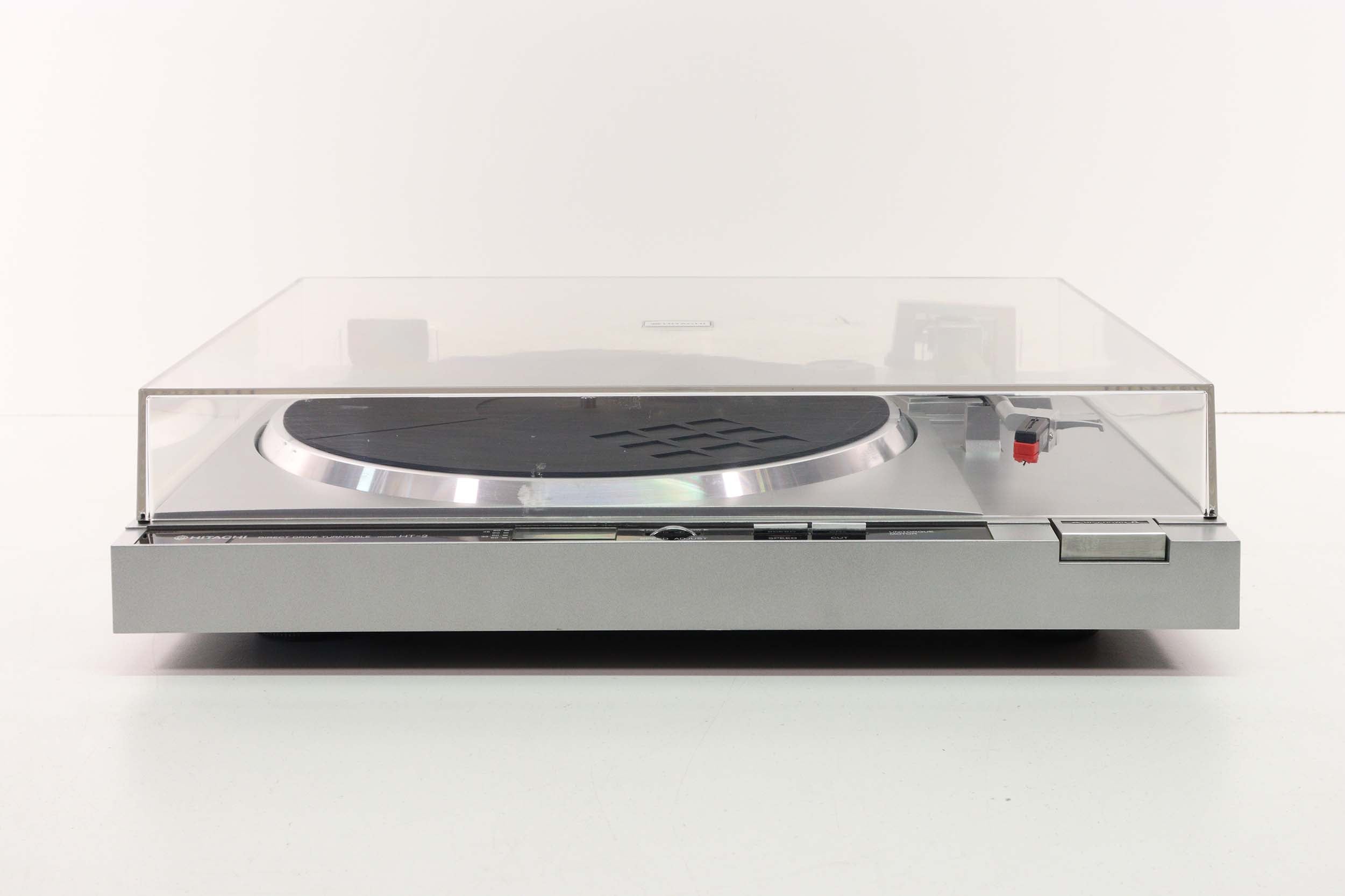 HITACHI HT-2 Direct Drive Turntable (Silver)