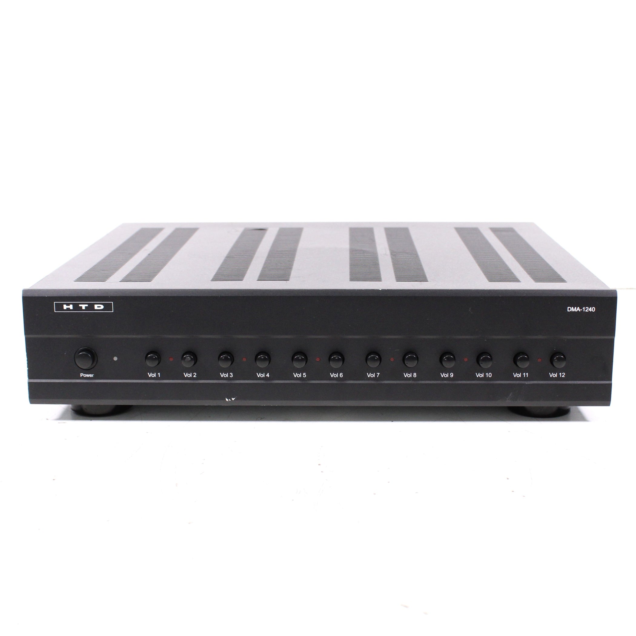 HTD DMA-1240 High-Efficiency 12-Channel Amplifier Power Amp — SpenCertified
