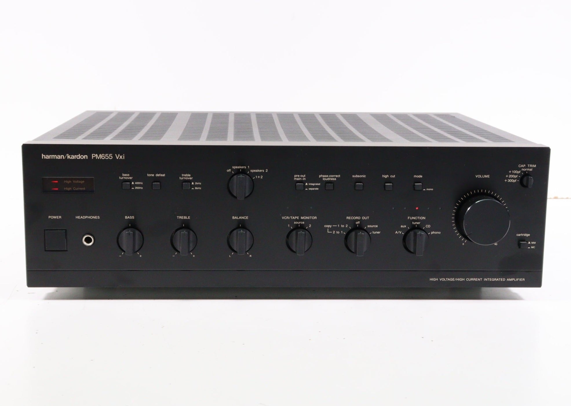 Harman Kardon PM655 Vxi High Voltage High Current Integrated Amplifier ...