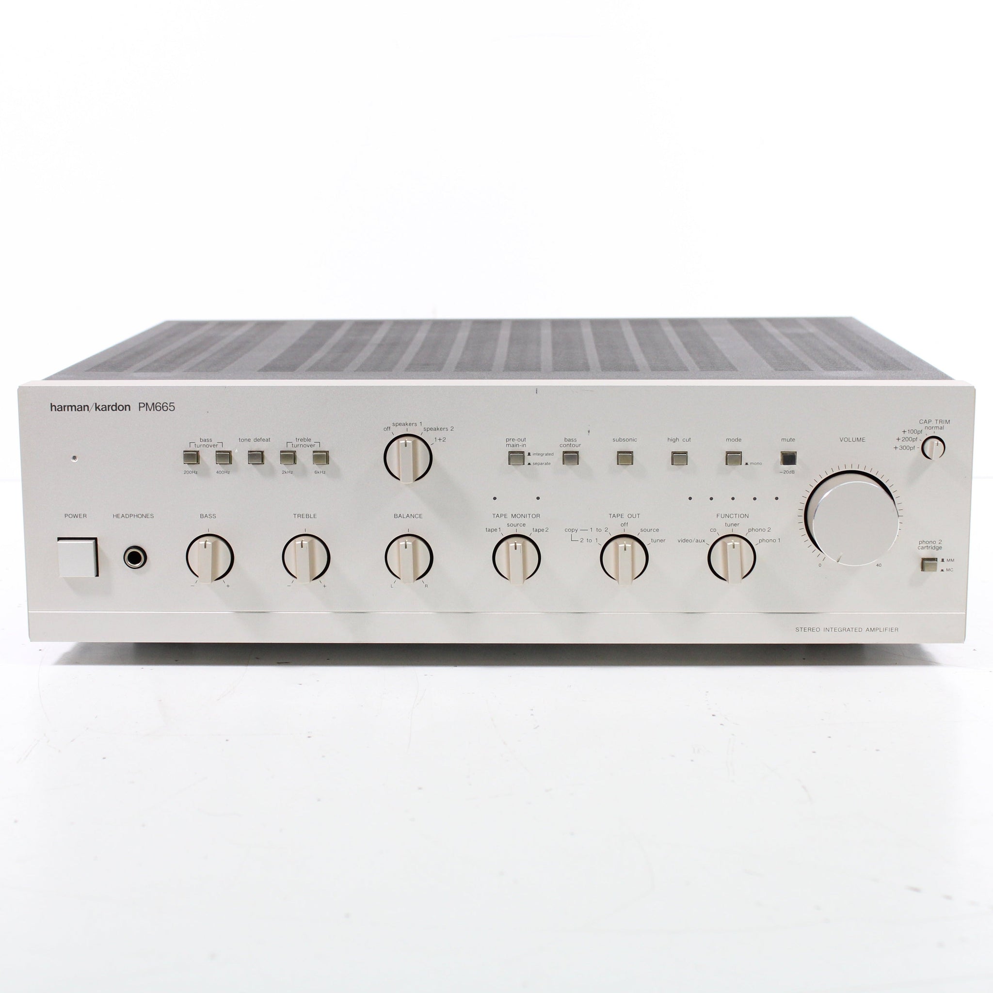 Harman Kardon PM665 Vintage Stereo Integrated Amp (1985)