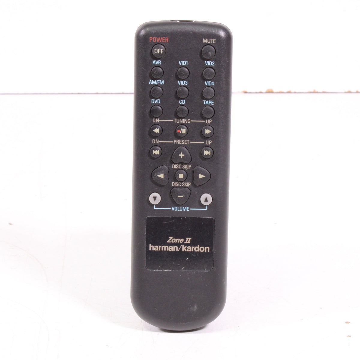 Harman Kardon Zone II Remote Control for AVR 325 Receiver — SpenCertified